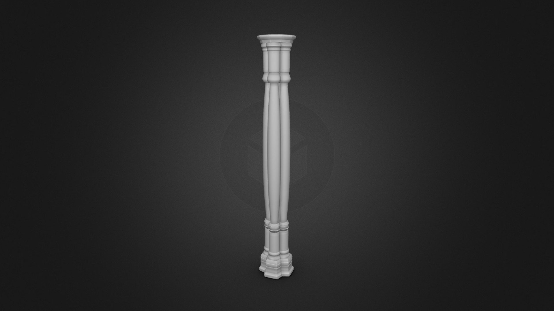 Fancy Neogothic - Column - Download Free 3D model by Samuel F. Johanns ...