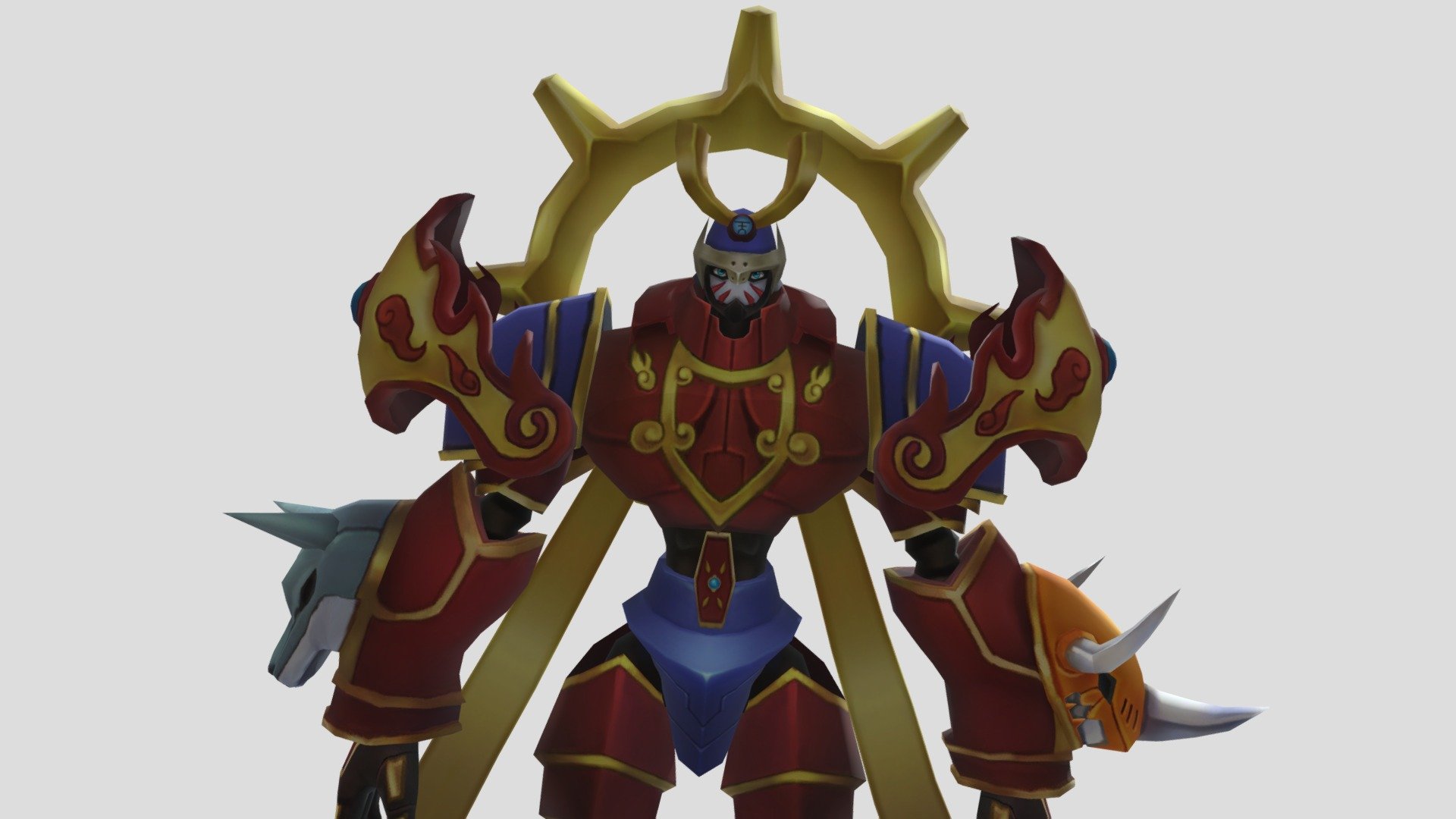 Susanoomon_Raidboss_Digimon - Download Free 3D model by 20062020year ...