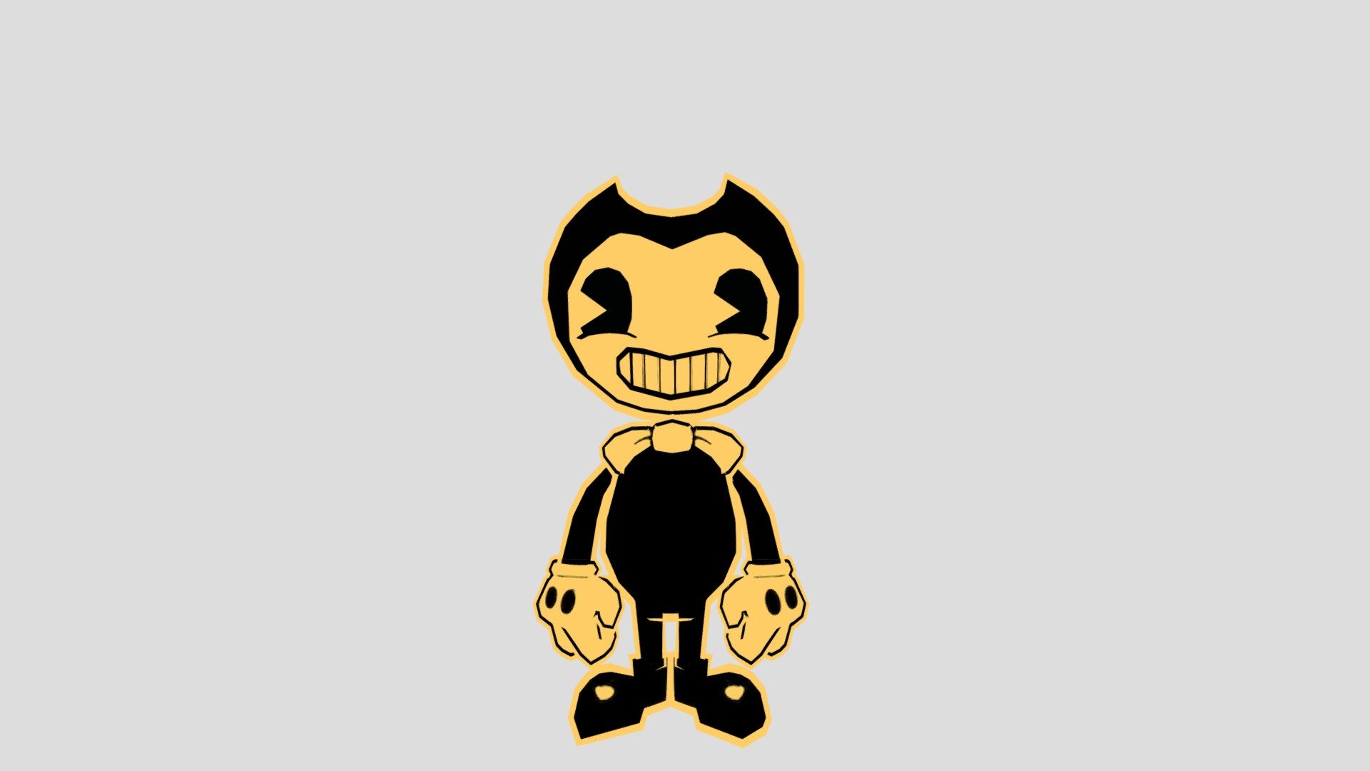 Bendy - Download Free 3D model by John (@damianotaku2014) [5fb2466 ...
