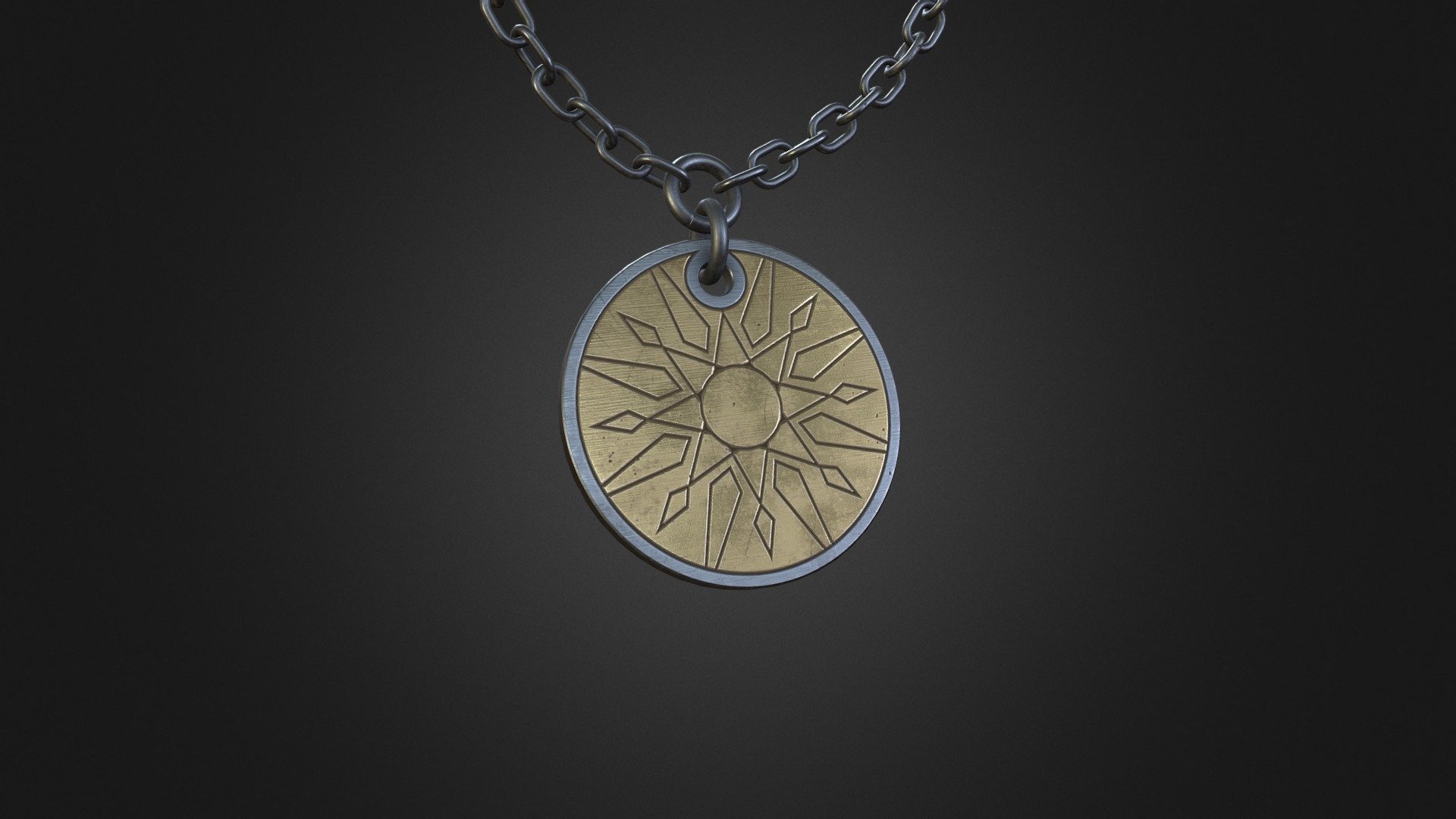Simple Amulet - 3D model by tonken [5fb291a] - Sketchfab