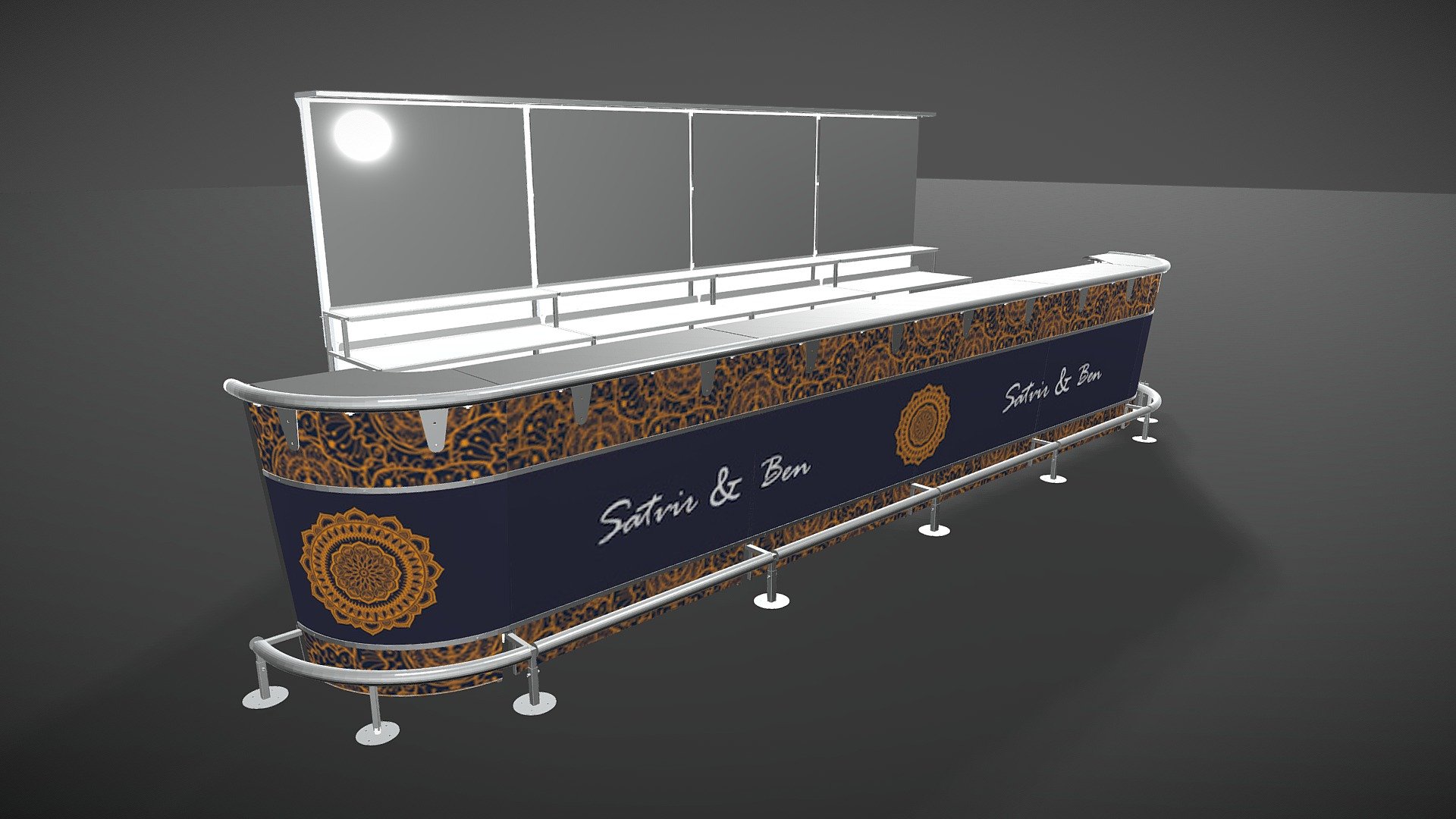 BAR - 3D model by CORE- [5fb33a7] - Sketchfab