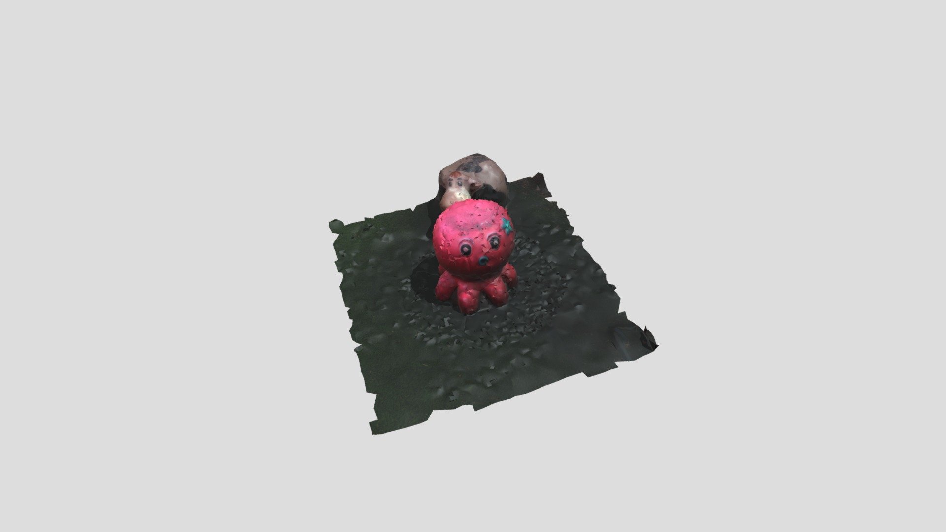 Pink octopus - 3D model by kamjira.wat.kw [5fb34ca] - Sketchfab