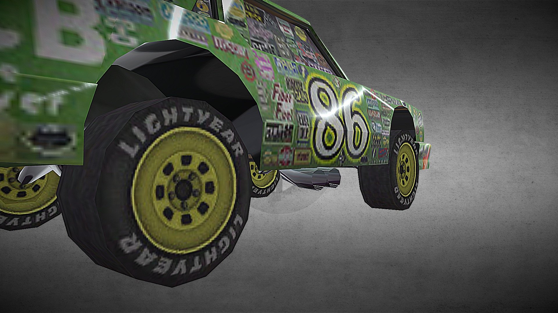 Chick Hicks From Cars GameCube - Download Free 3D model by Kyle.withem ...