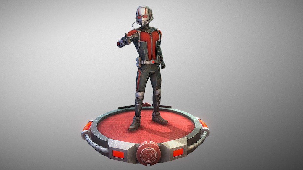 Marvel Ant Man Fan Art - 3D model by Tom Hart (@tomhart) [5fb3b51 ...