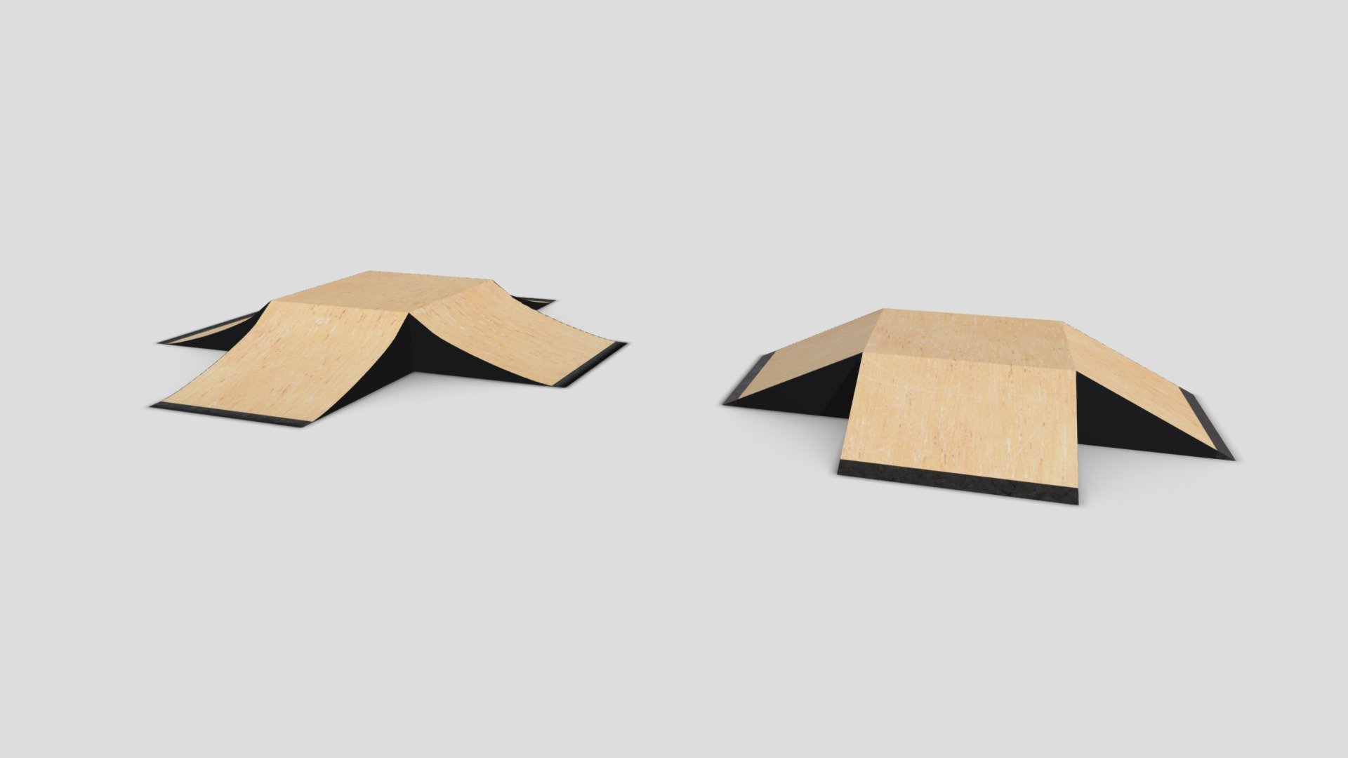 Skatepark Collection - Fly Boxes - Buy Royalty Free 3D model by ...