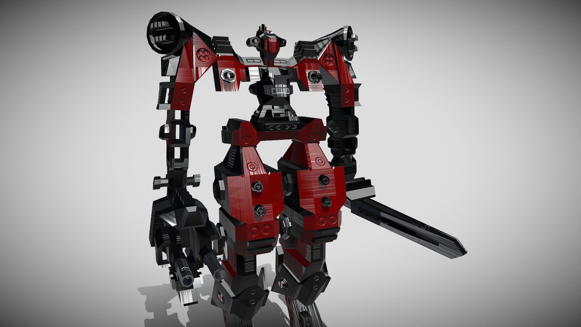 Humanoid Robot - 3D model by Agarkova_CG [5fb4a17] - Sketchfab