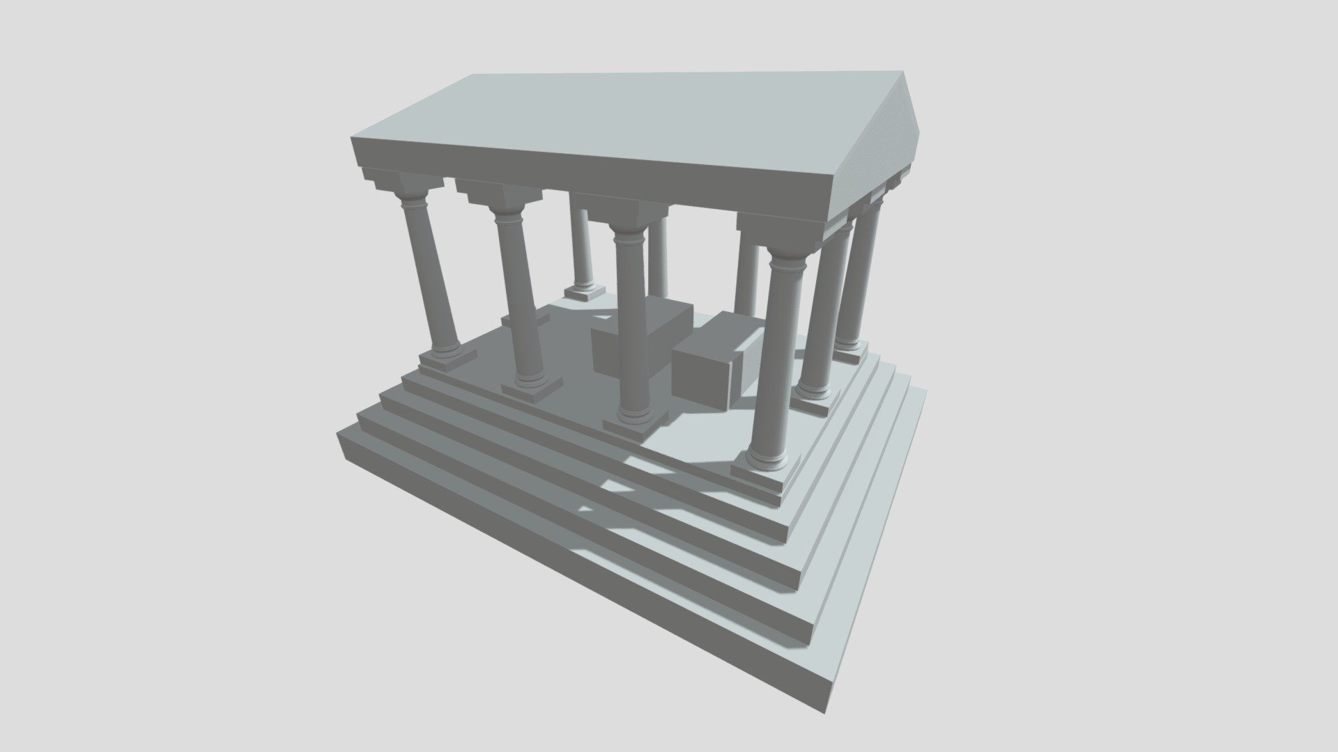 Week 3 Pillars - 3D model by Anawin DeLisle (@adelisl) [5fb4ab7 ...