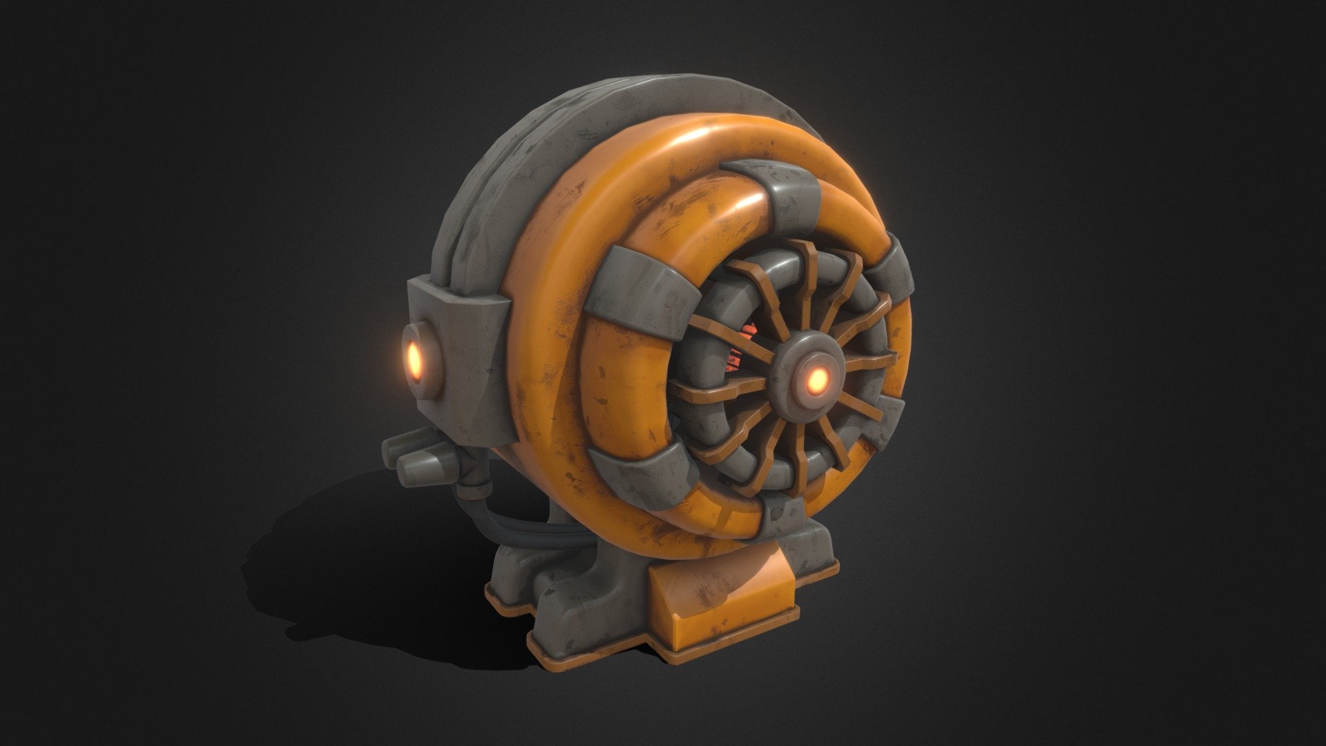 Simple Stylized Cartoony Generator - 3D model by Art-Teeves [5fb5785 ...
