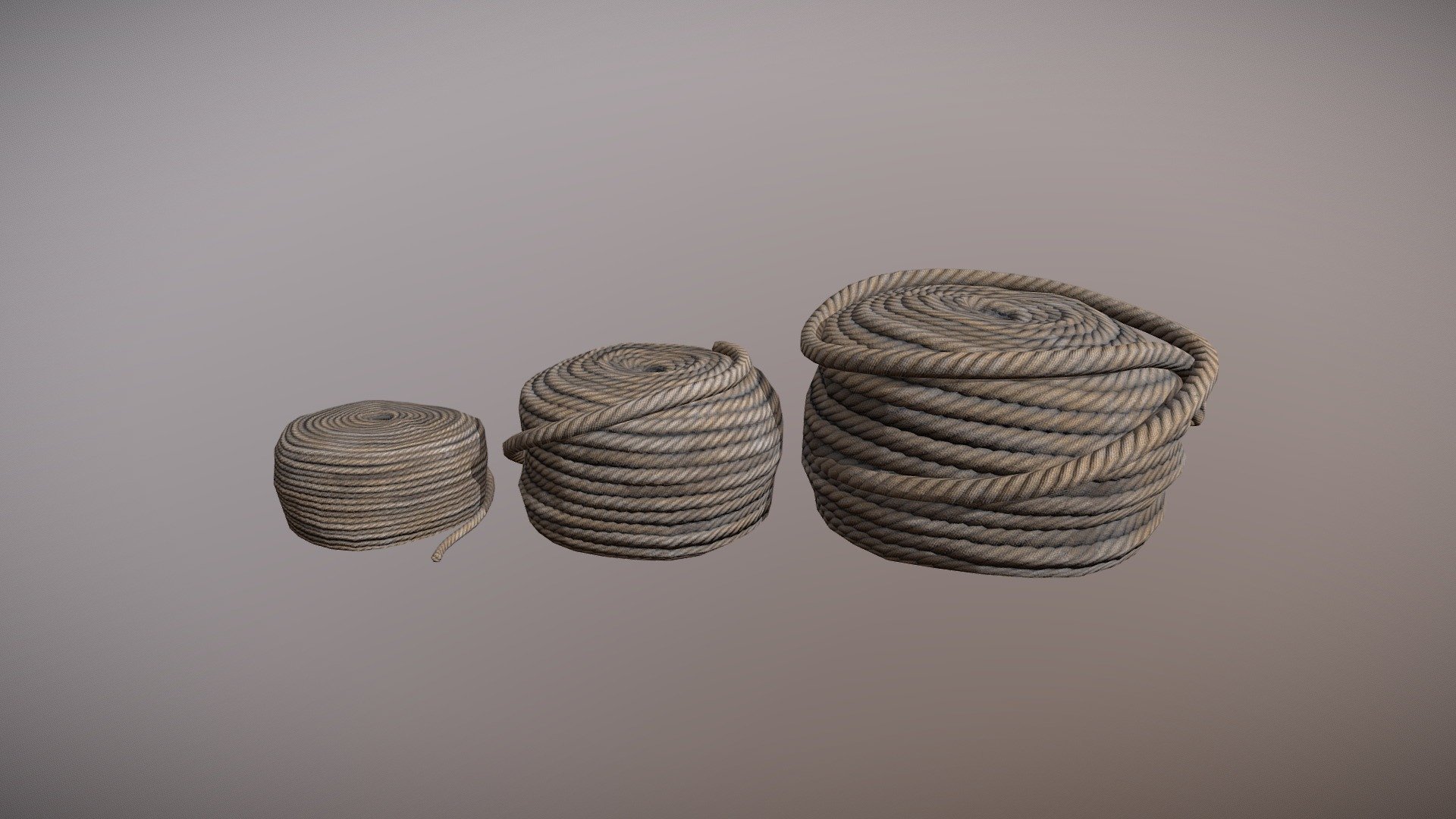 Used Rope - Buy Royalty Free 3D model by Ringtail Studios (@ringtail ...