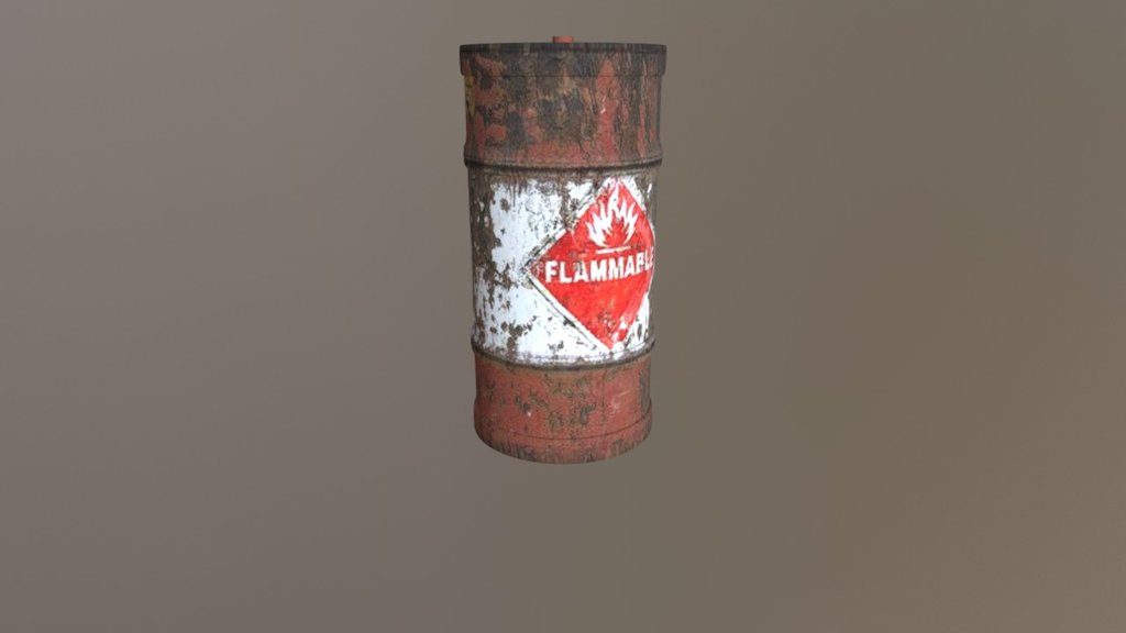 explosive barrel - 3D model by ChrisSpurgeon [5fb7080] - Sketchfab