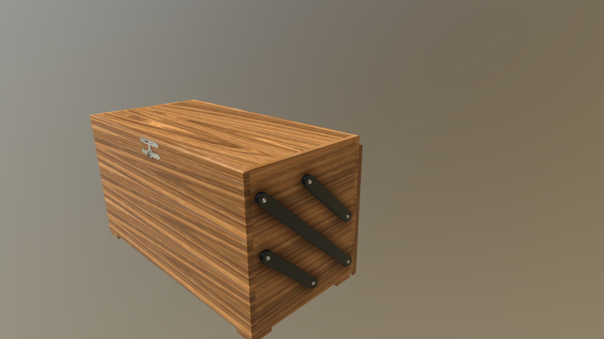 Bento Box Without Dried Fruit And Candies - 3D model by ...