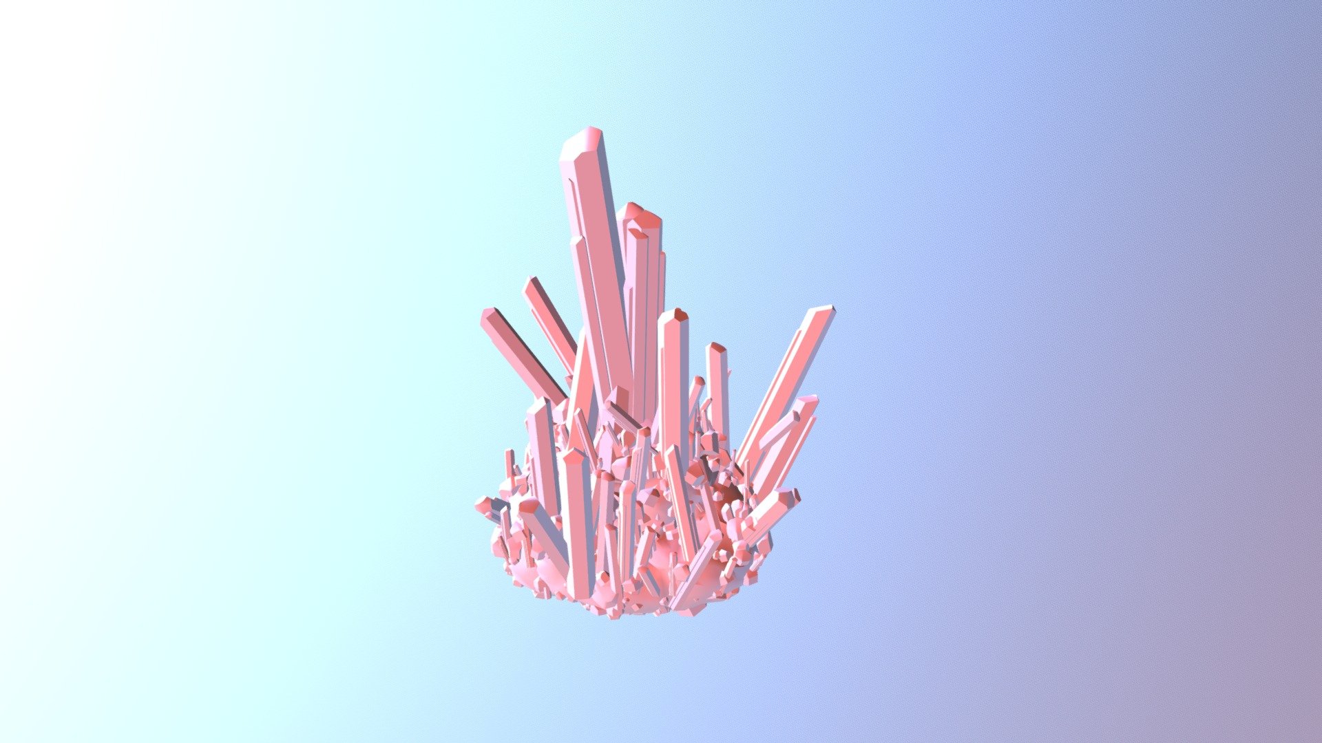 Quartz Crystal - 3D model by cecile_lebon [5fba946] - Sketchfab