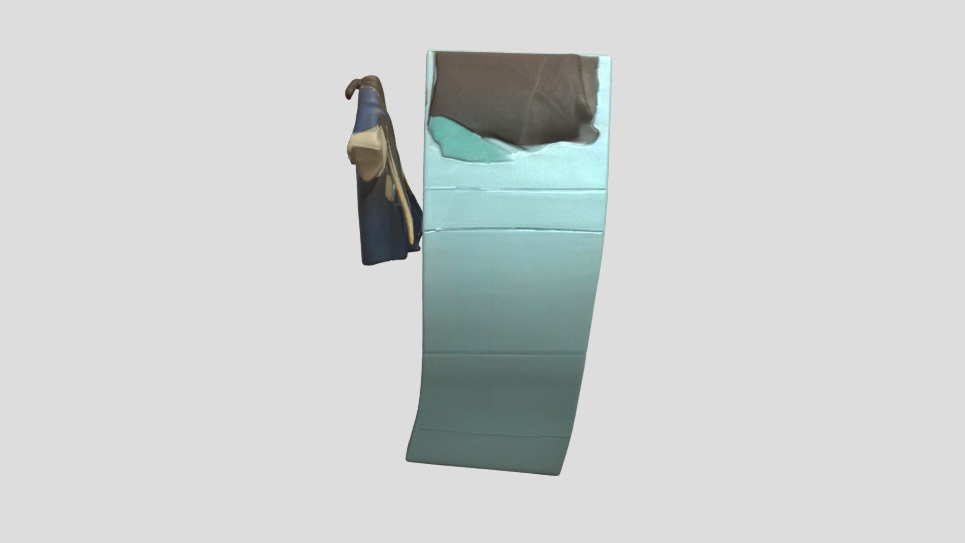 Foam and Figure - 3D model by as0jhu [5fbd27f] - Sketchfab
