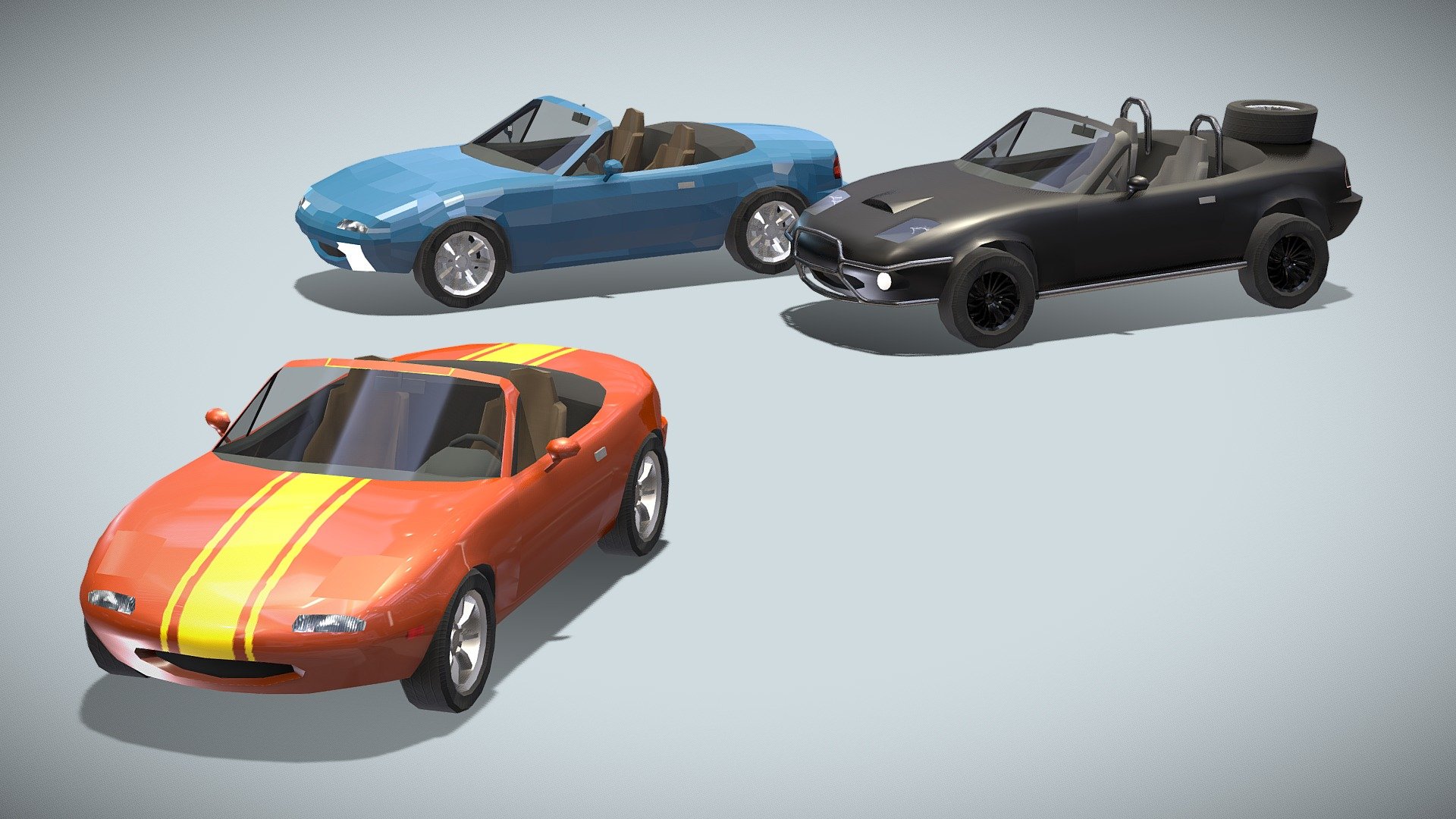 Mazda MX-5 Miata - 3D model by NETRUNNER_pl [5fbfd45] - Sketchfab