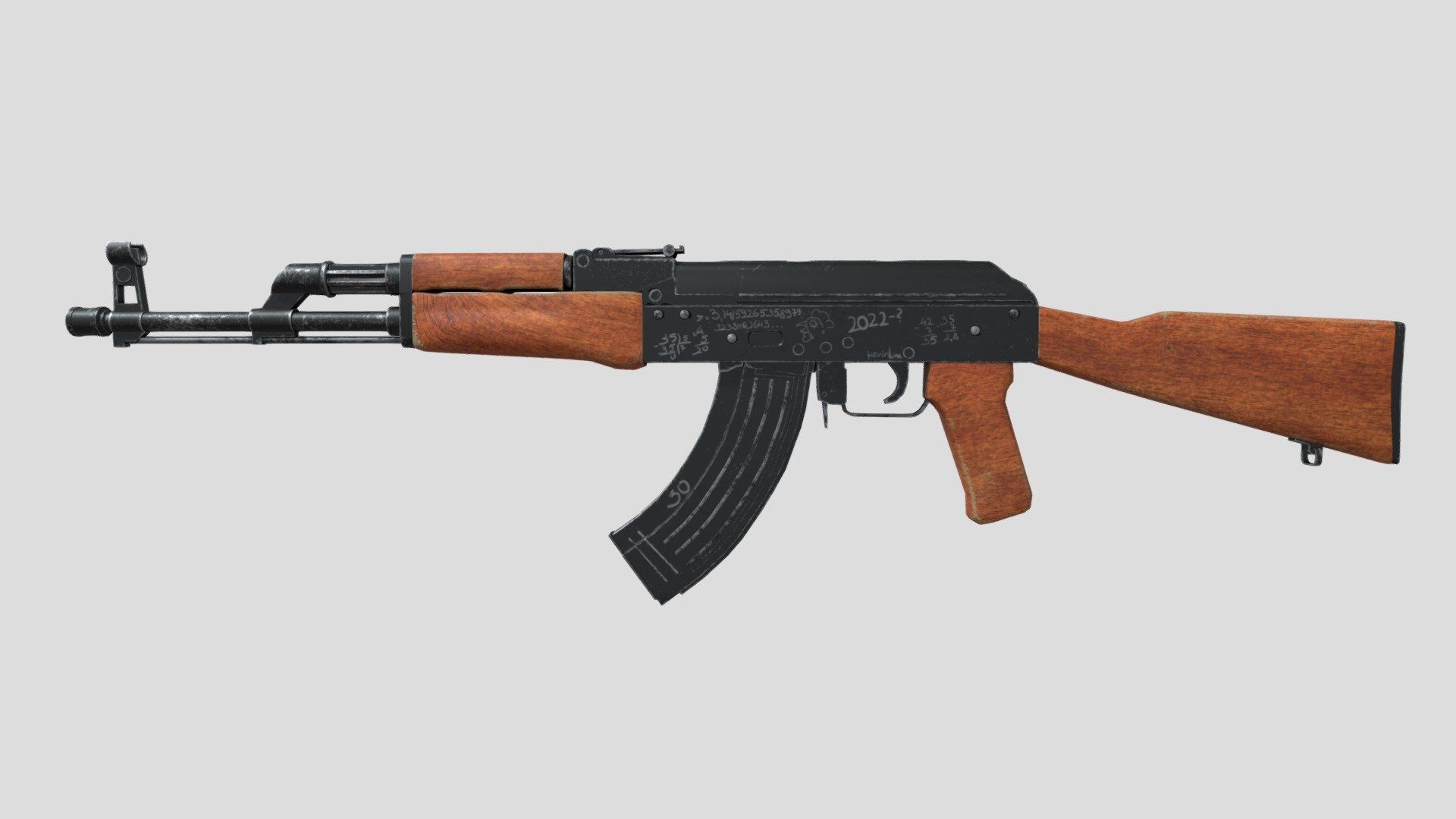 AKM(1) - 3D model by Kevin Line (@KevinLine) [5fc13b8] - Sketchfab
