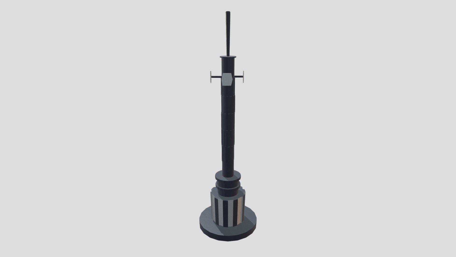 Sci-Fi Lamppost - 3D model by JakeB (@C809356) [5fc1825] - Sketchfab