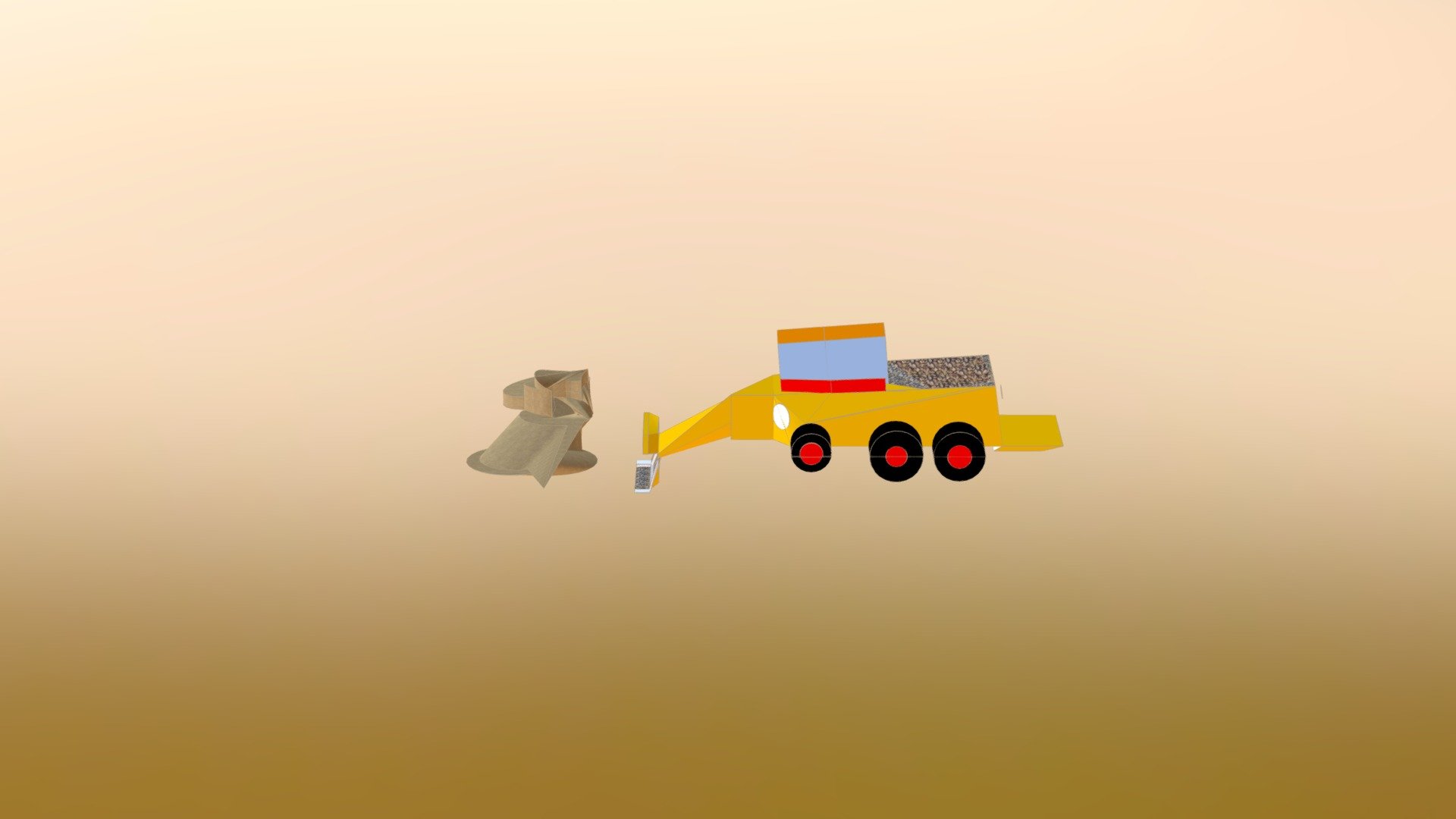 davy the digger dumpster - 3D model by Sharon Kral (@sharonkral ...