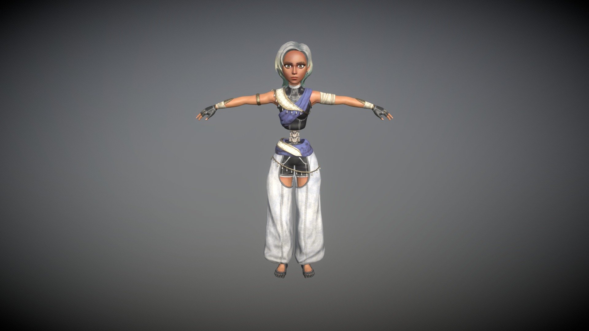 Nadiya Tpose - 3D model by Kaiya Harin Lee (@kaiyaharinlee) [5fc4121 ...