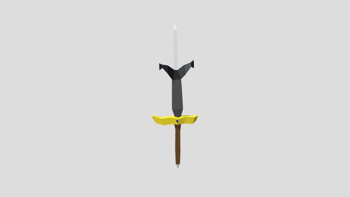 Low-poly-sword 3D models - Sketchfab