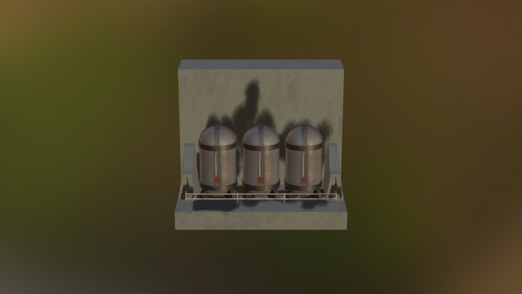 Prop Tanks - 3D model by Kharrlart [5fc5de7] - Sketchfab