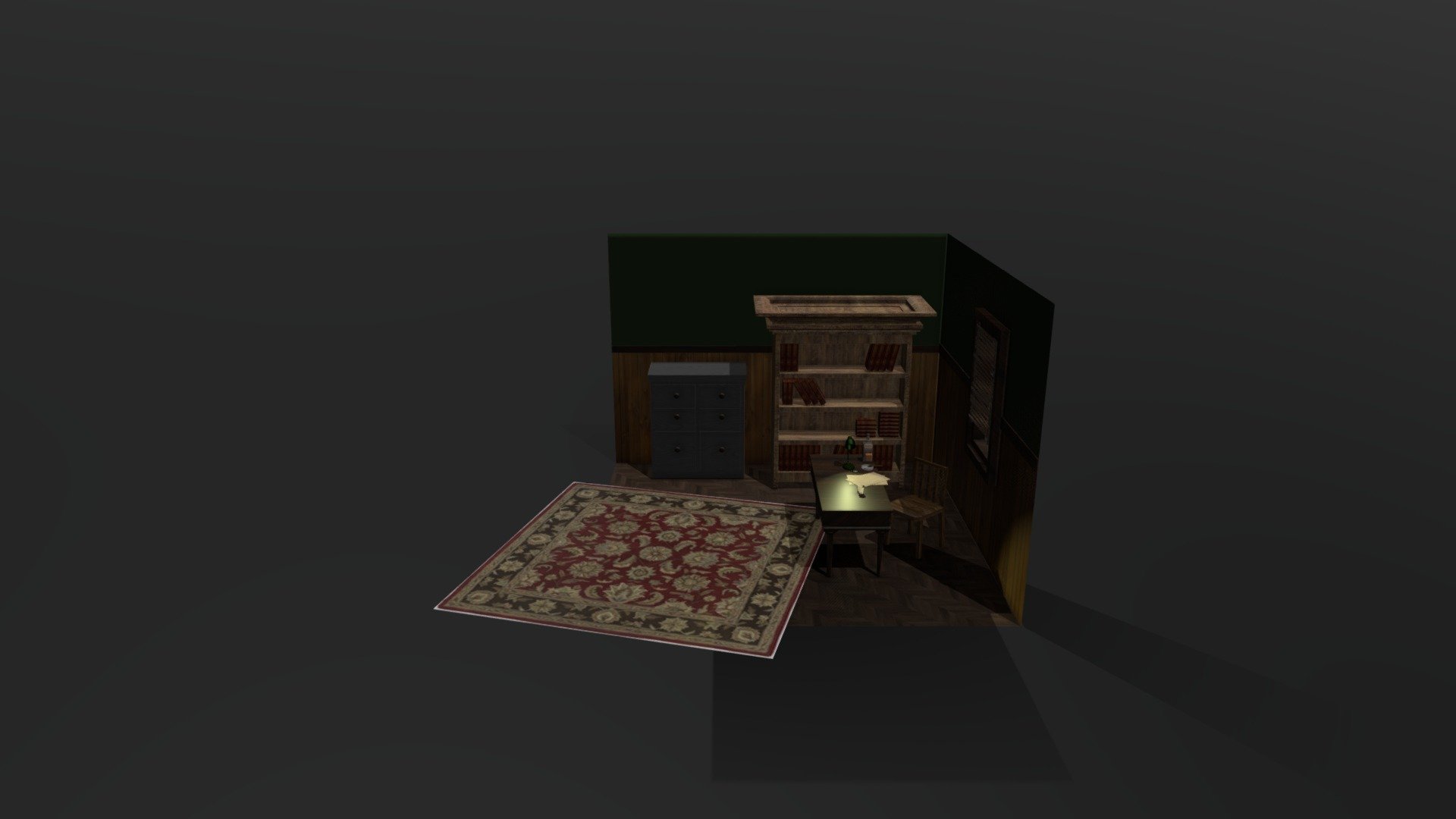 detective office - 3D model by slavyan2007 [5fc675b] - Sketchfab