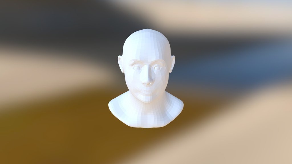 3D Portrait - 3D model by clairejackson583 [5fc7fe5] - Sketchfab