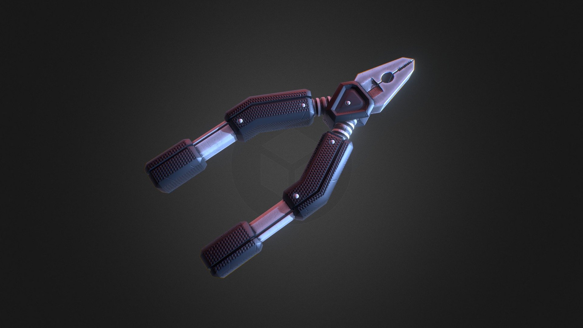 Pliers - 3D model by Иванов Ильнур (@ilnurivanov) [5fc80ed] - Sketchfab