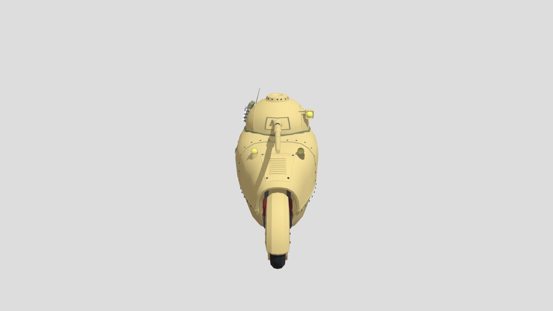 mototank - 3D model by Bubbasiq [5fc8419] - Sketchfab