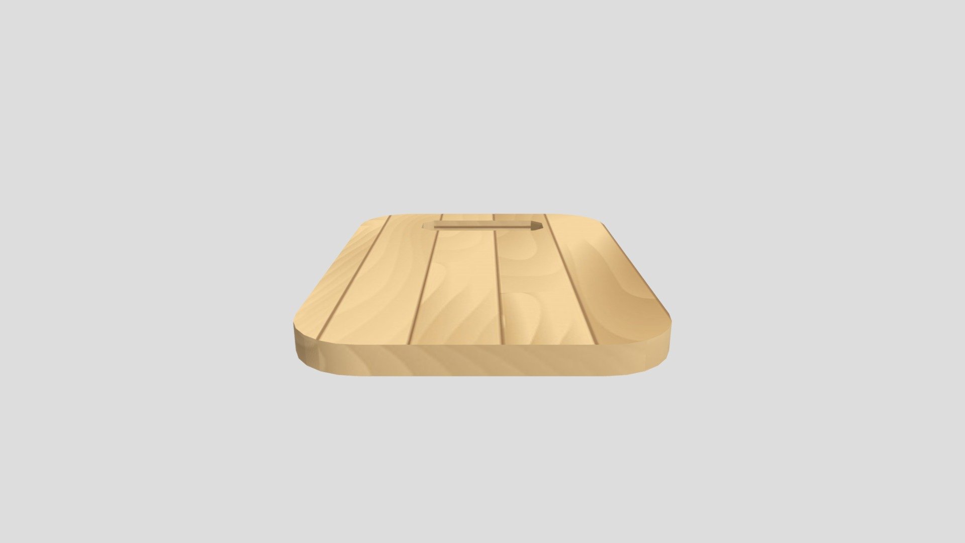 Lowpoly Cutting Board - Download Free 3D model by sarahterry [5fcbfe0 ...