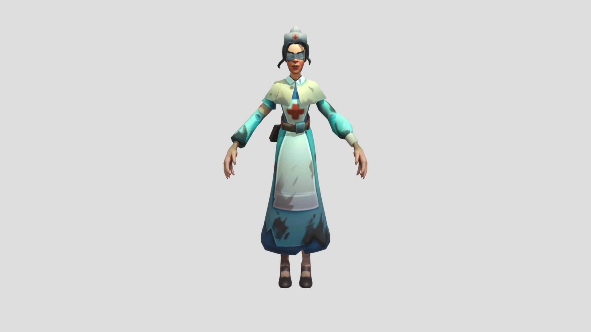 EN_Nurse_IG_GEO_001 - Download Free 3D model by Dev.Gaming King ...