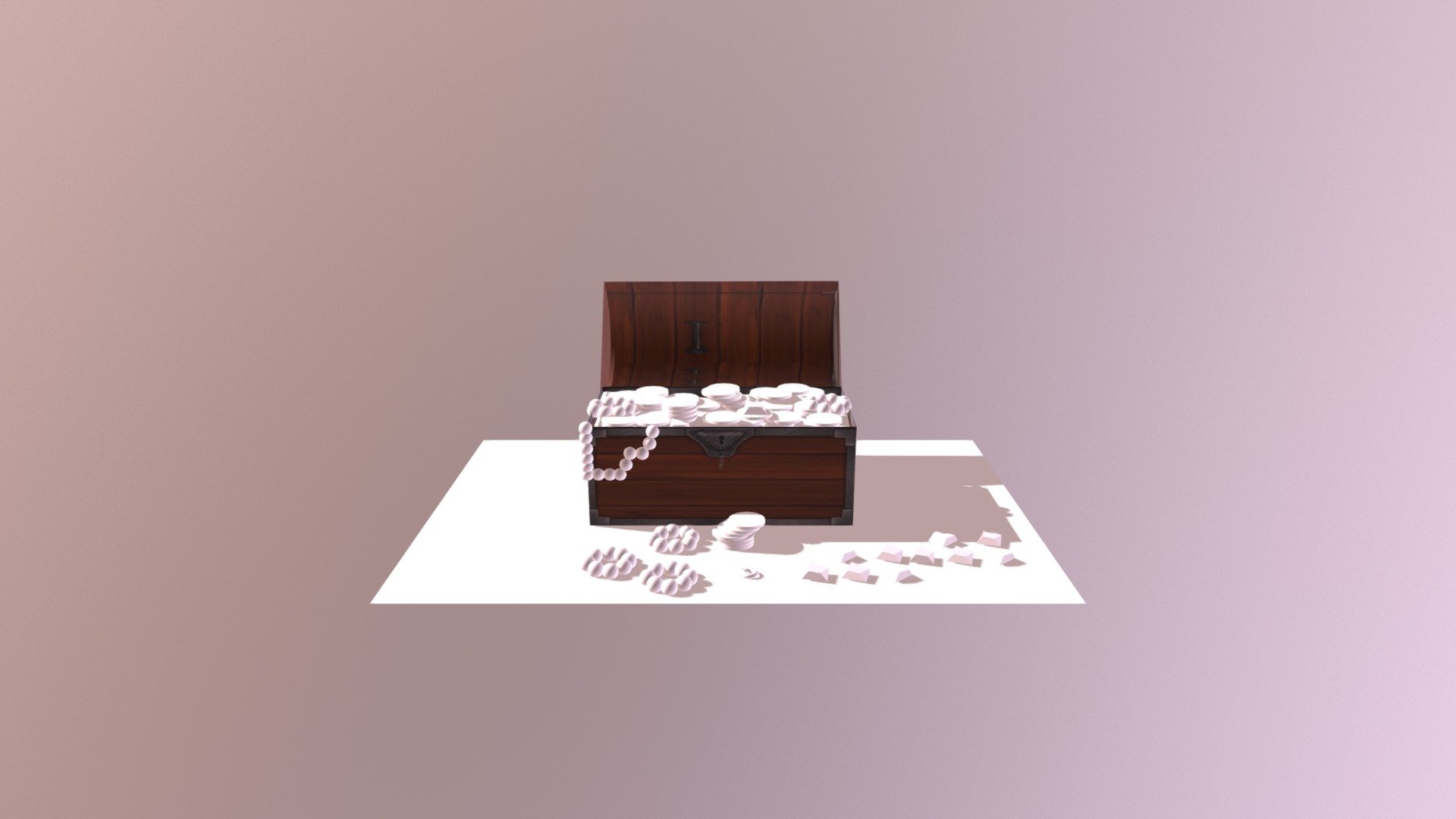pirate chest - 3D model by iraMak [5fccb89] - Sketchfab