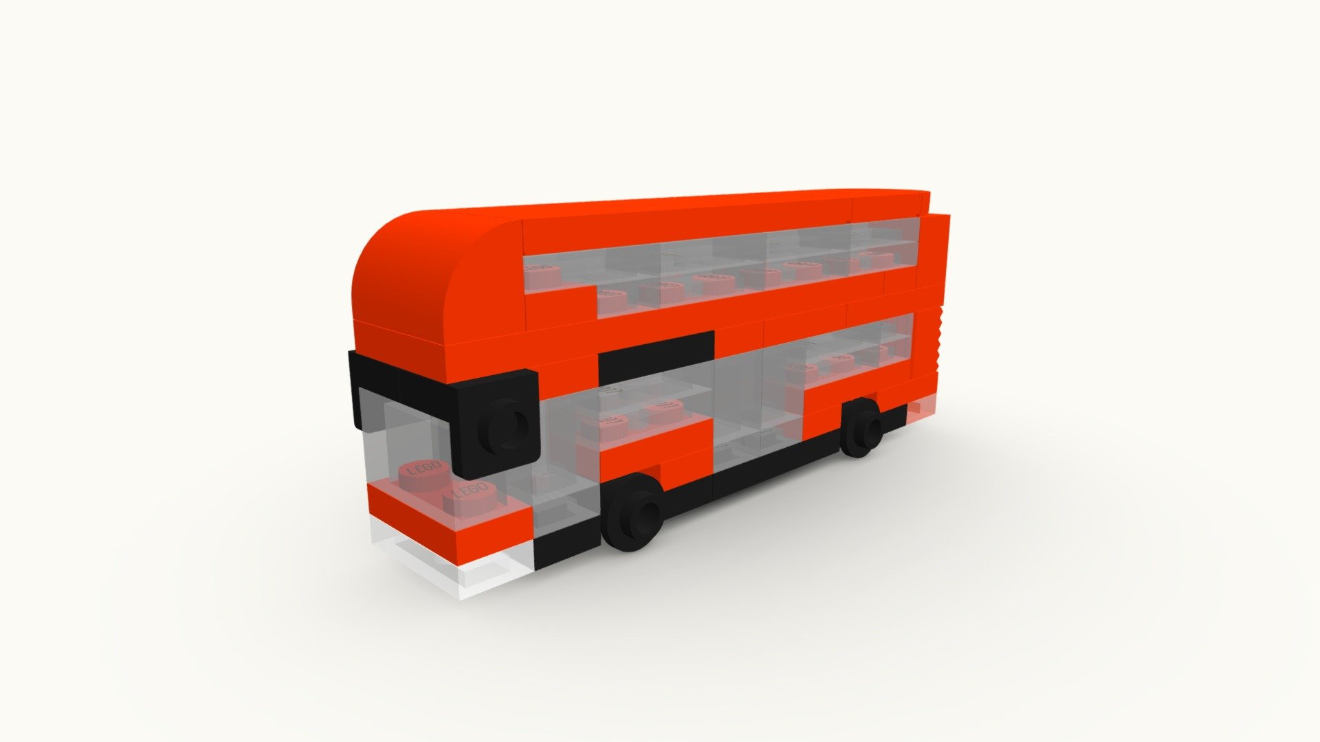 LEGO Micro Double Decker Bus MOC [#0253] - Download Free 3D model by ...