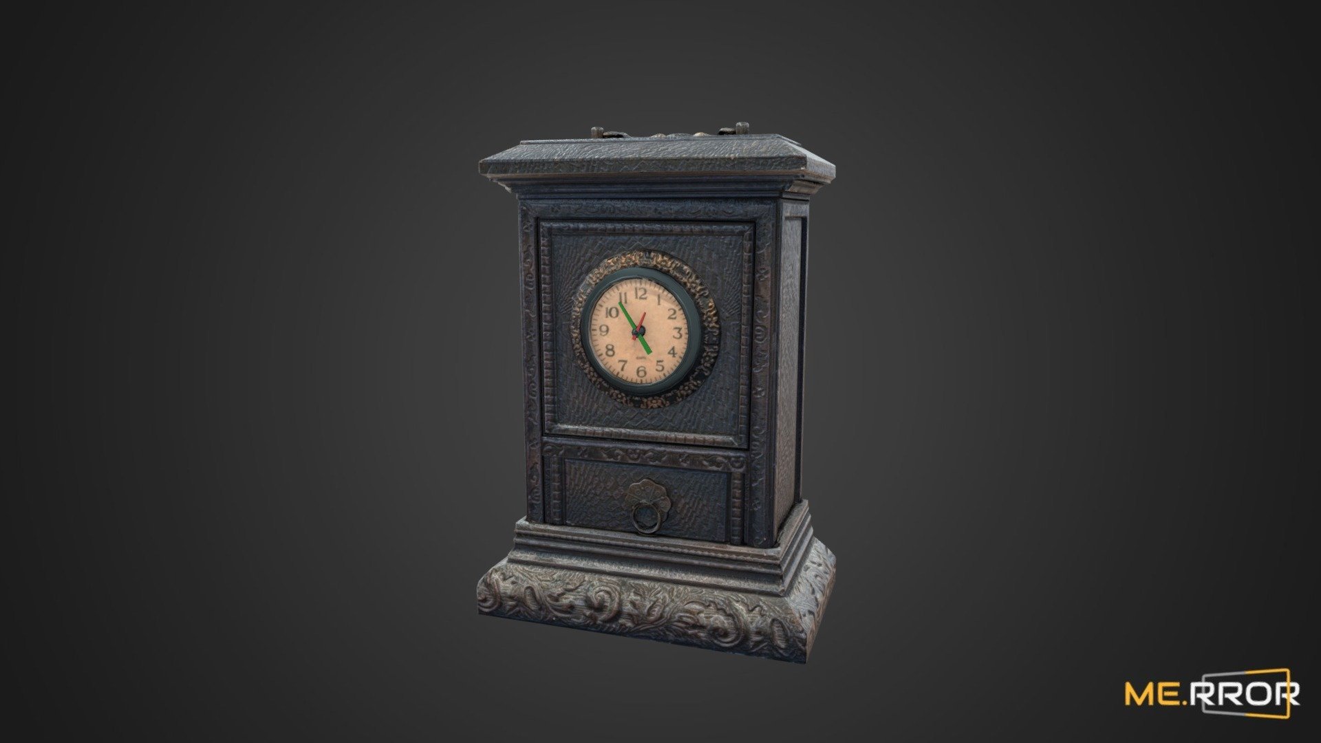 [Game-Ready] Vintage Clock - Buy Royalty Free 3D model by ME.RROR ...
