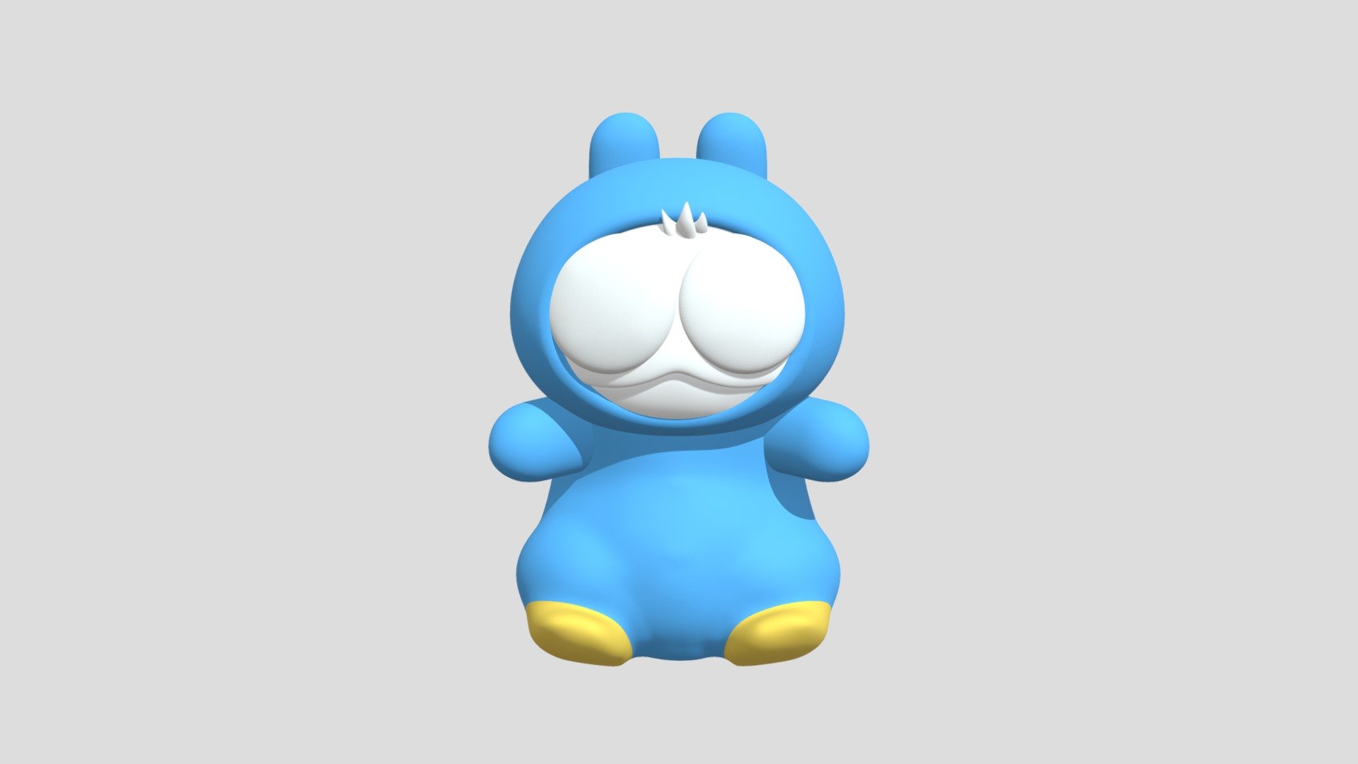 3D Printable Penguin Bip (water tight no holes) - Download Free 3D ...