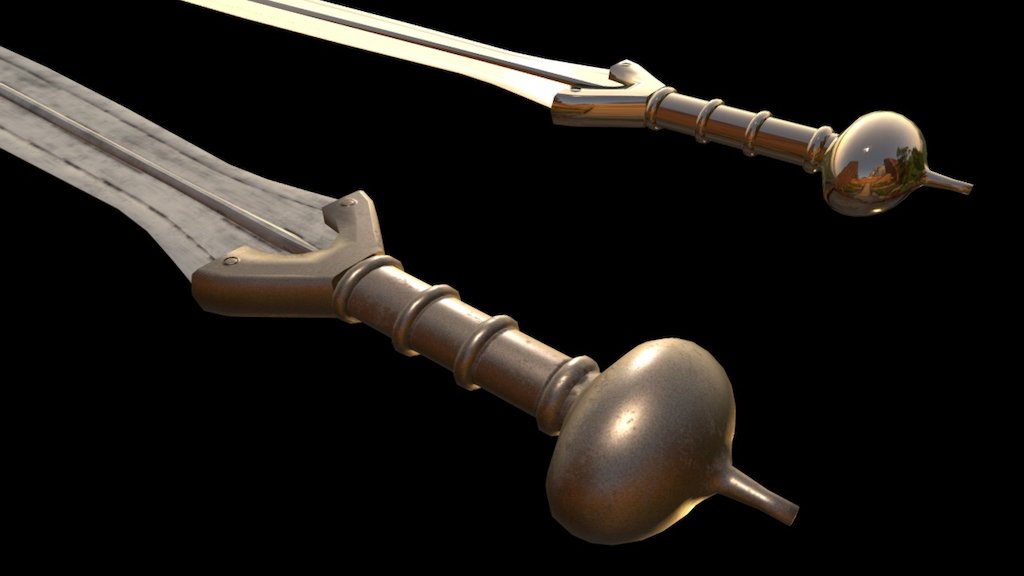 Bronze Age Urnfield Sword - 3D model by Béla Csampai (@stealth4health ...