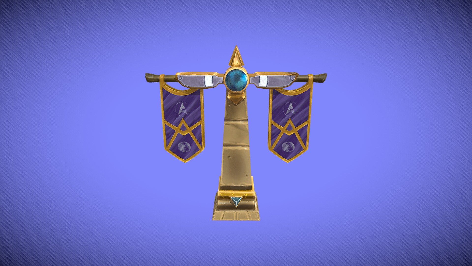 Flag - 3D model by MadebyJuls [5fd106d] - Sketchfab