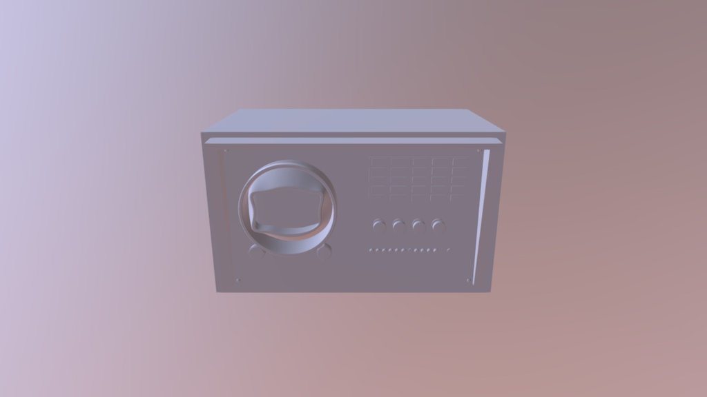 Retro Futuristic Radio - Download Free 3D model by gadsby [5fd164d ...