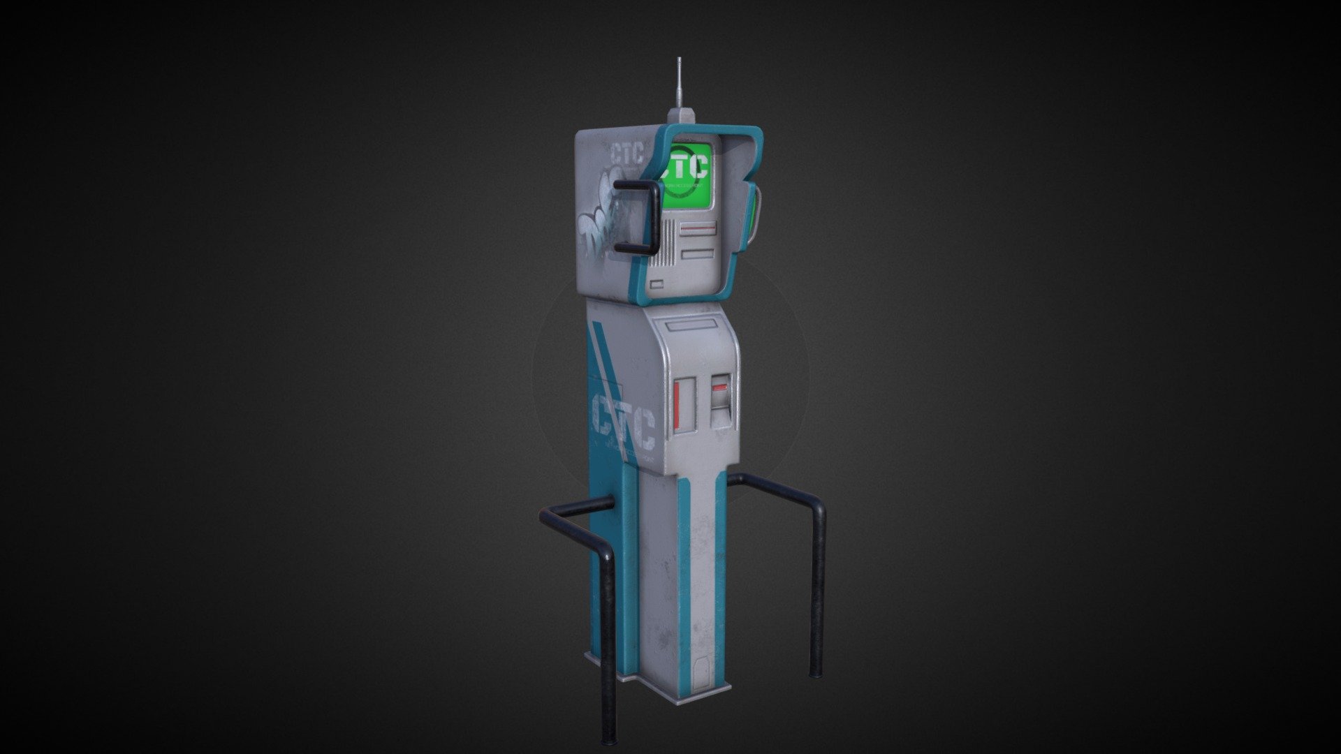 CTC Terminal - 3D model by Sanchezzko [5fd23e9] - Sketchfab