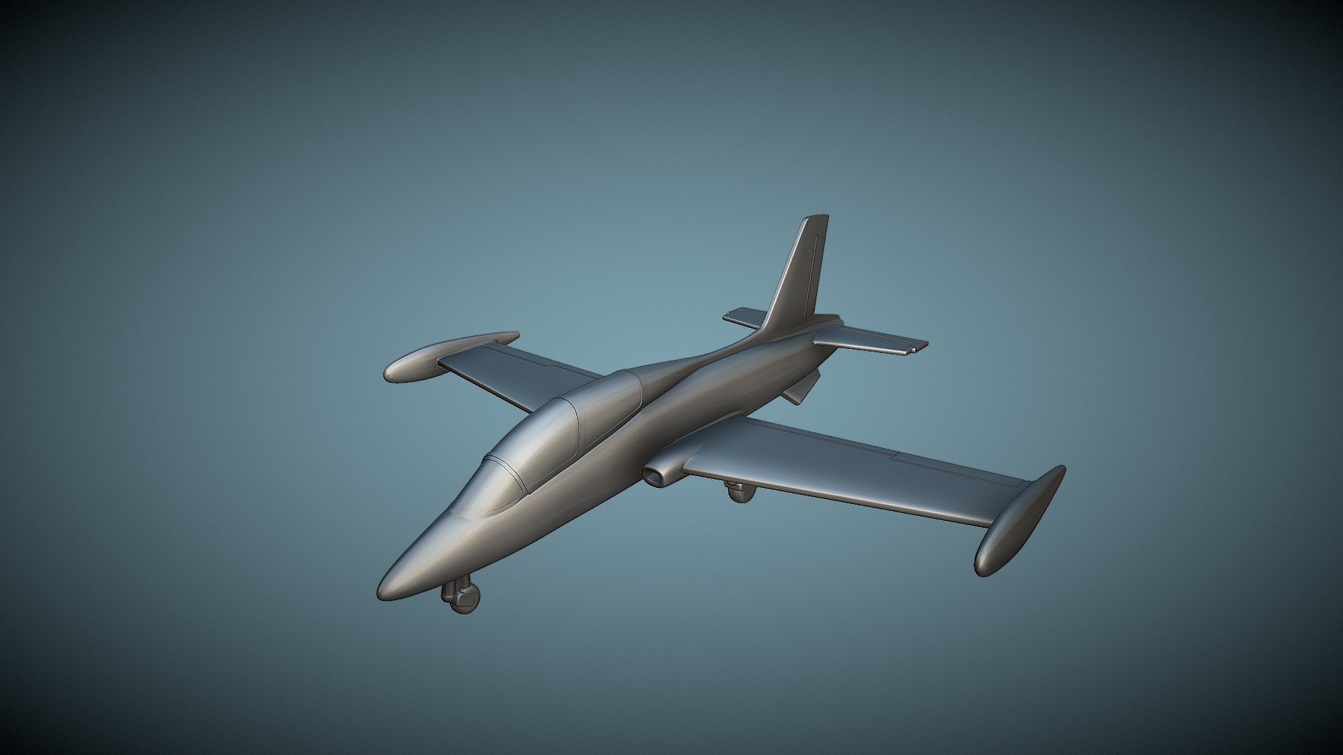 Aermacchi MB-339A - 3D Printable Model (*.STL) - Buy Royalty Free 3D ...