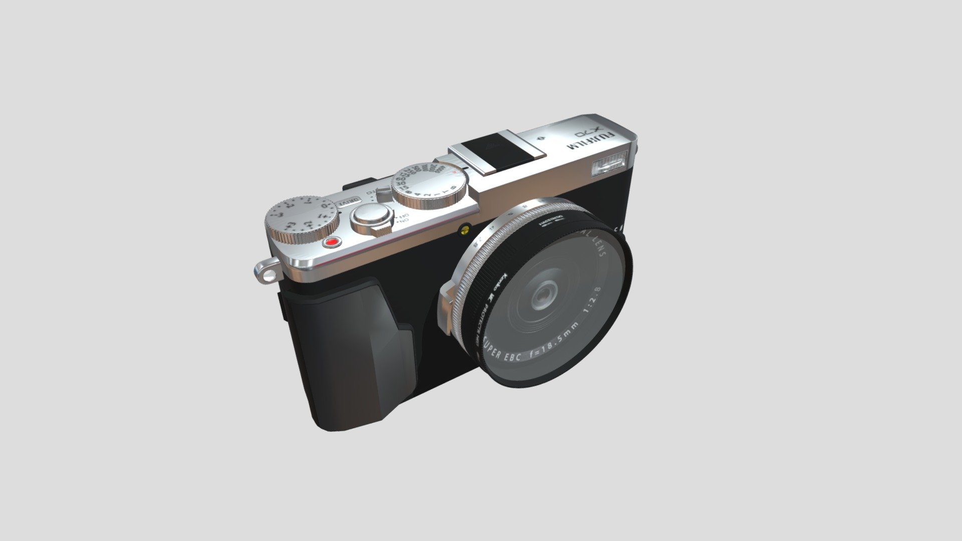 CAMERA ( Fujifilm X70 ) - Download Free 3D model by McCLOUD2101 ...