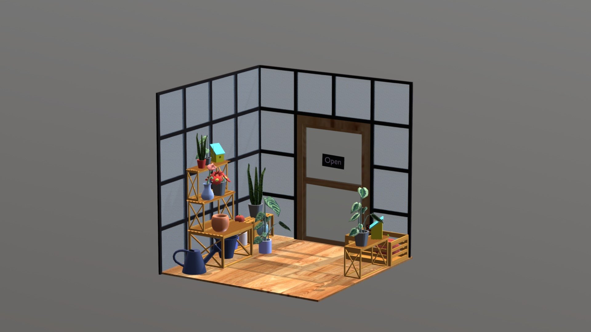 isometric_room - 3D model by Sheila (@sfrancl) [5fd5635] - Sketchfab