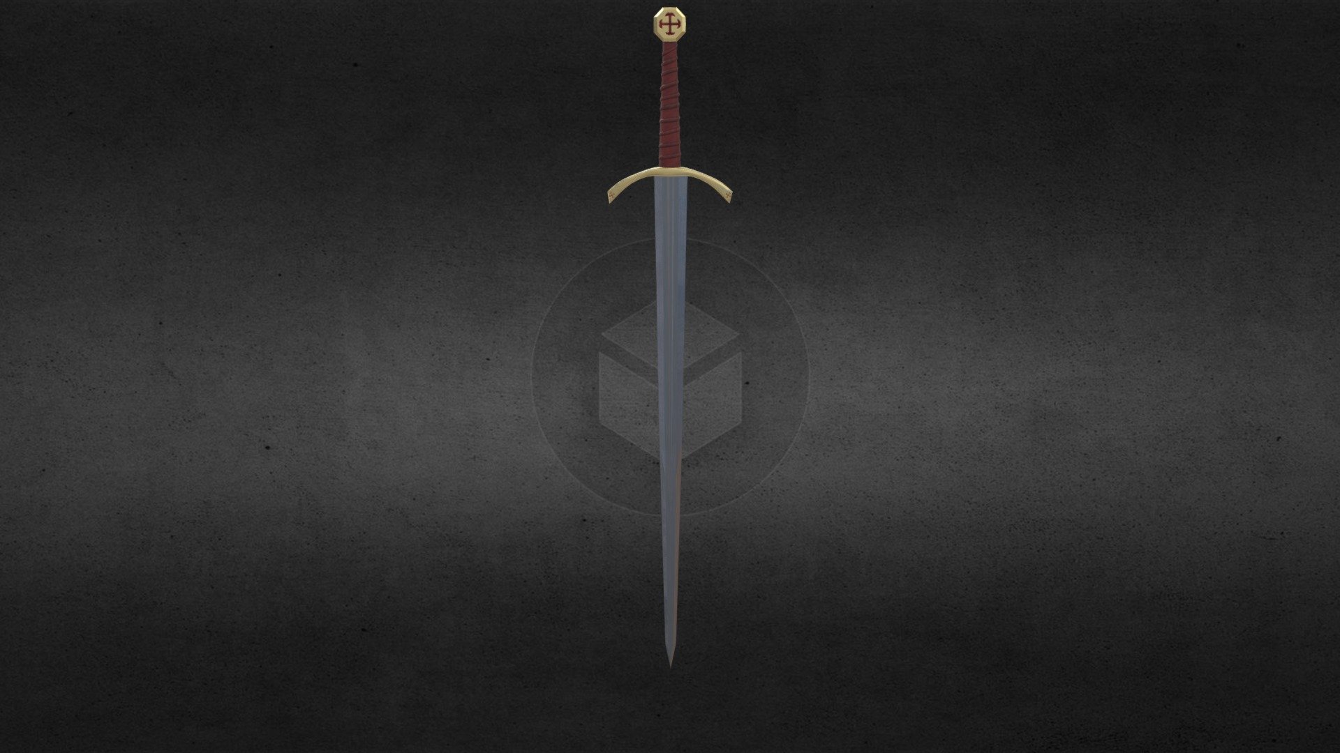 Templar Sword - 3D model by Blue Speedster (@wolvehunt12) [5fd5848 ...