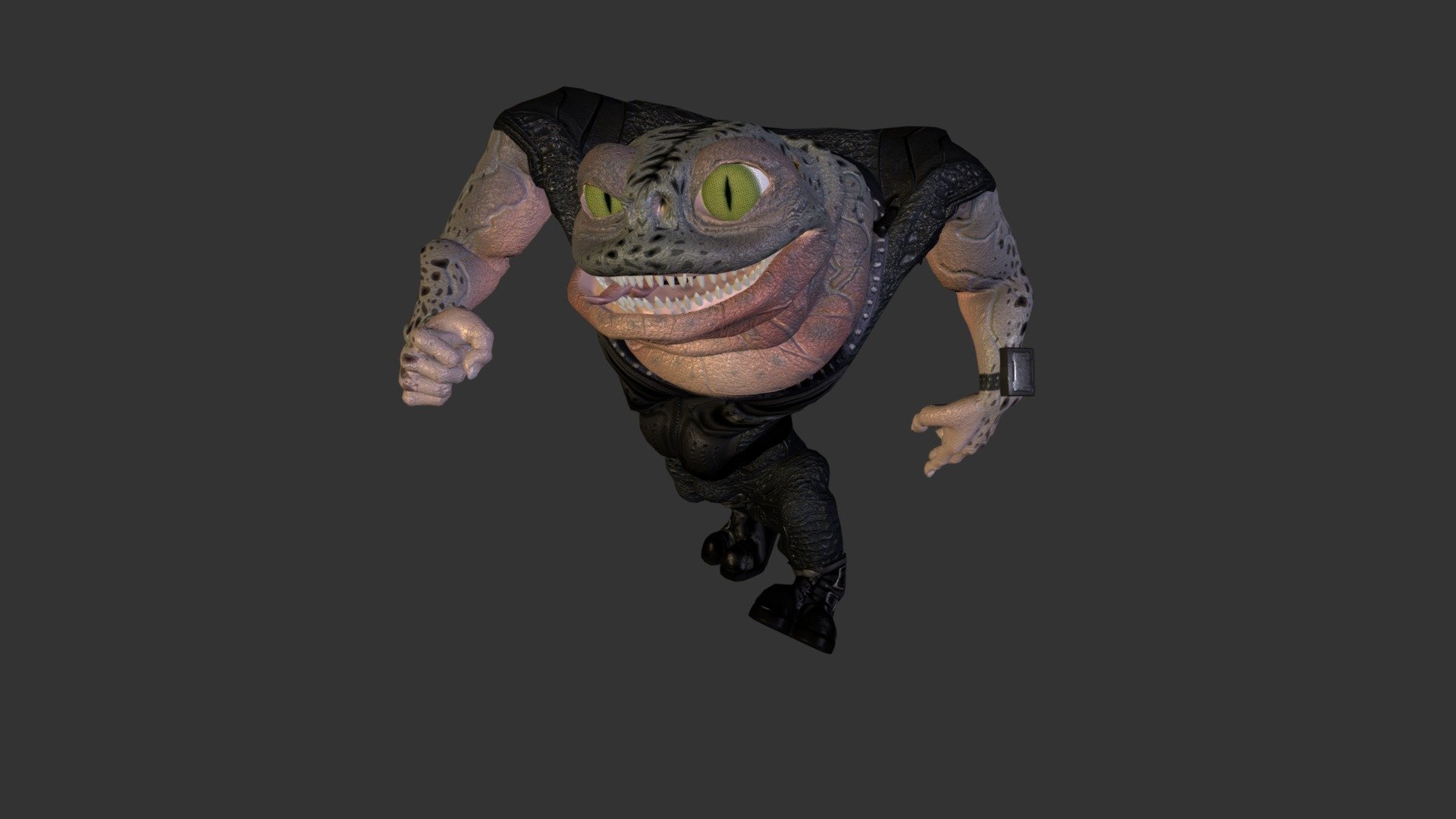 Toad - 3D model by monostudio [5fd69e4] - Sketchfab