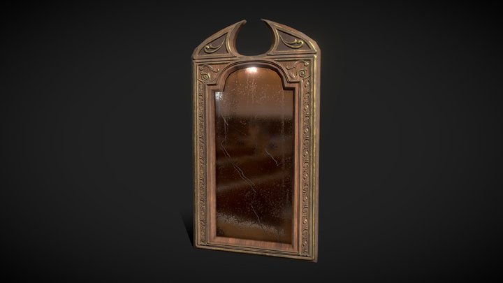 Antique-mirror 3D models - Sketchfab