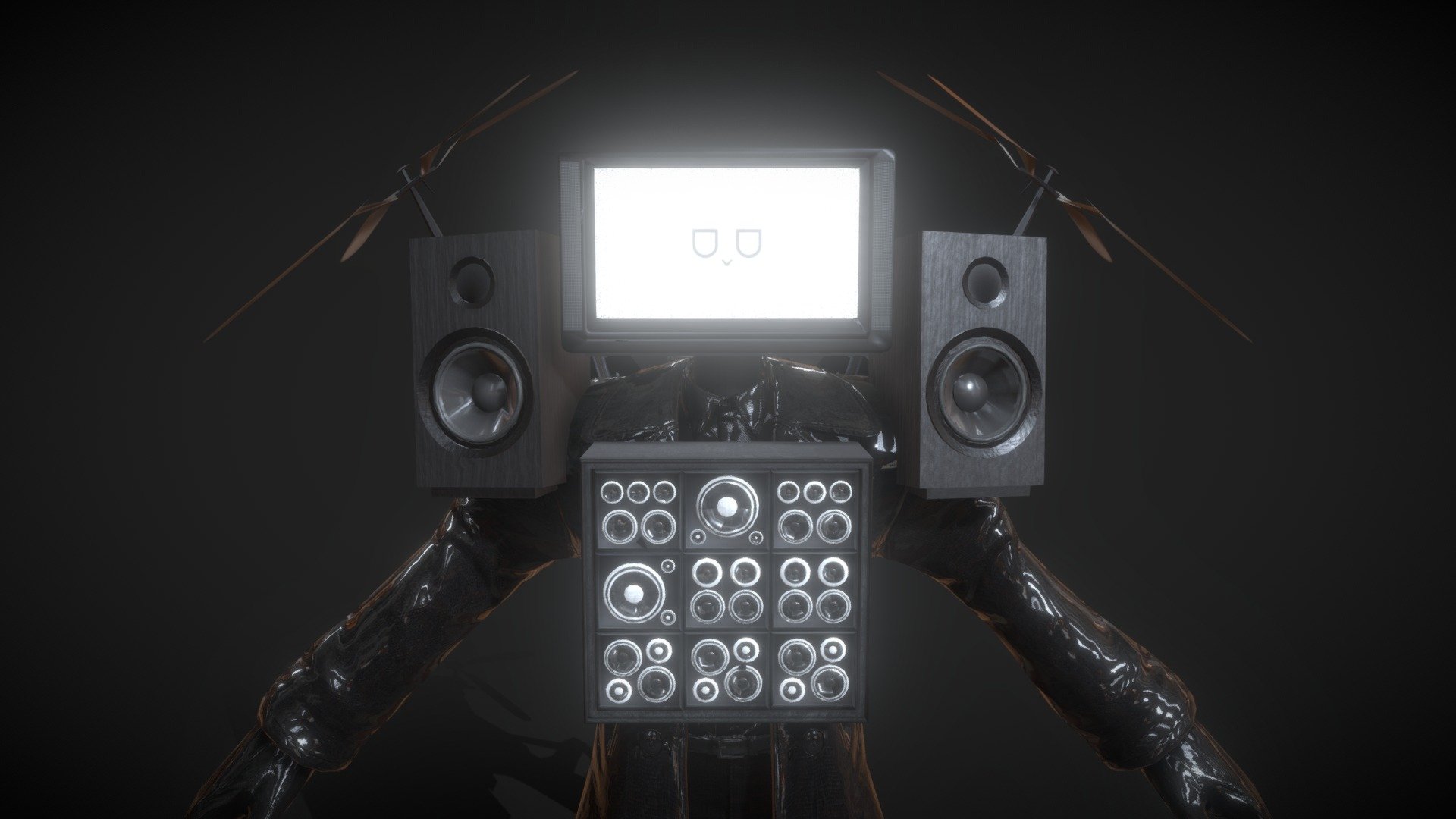 Titan TV man V1 - Download Free 3D model by photon (that one larry ...
