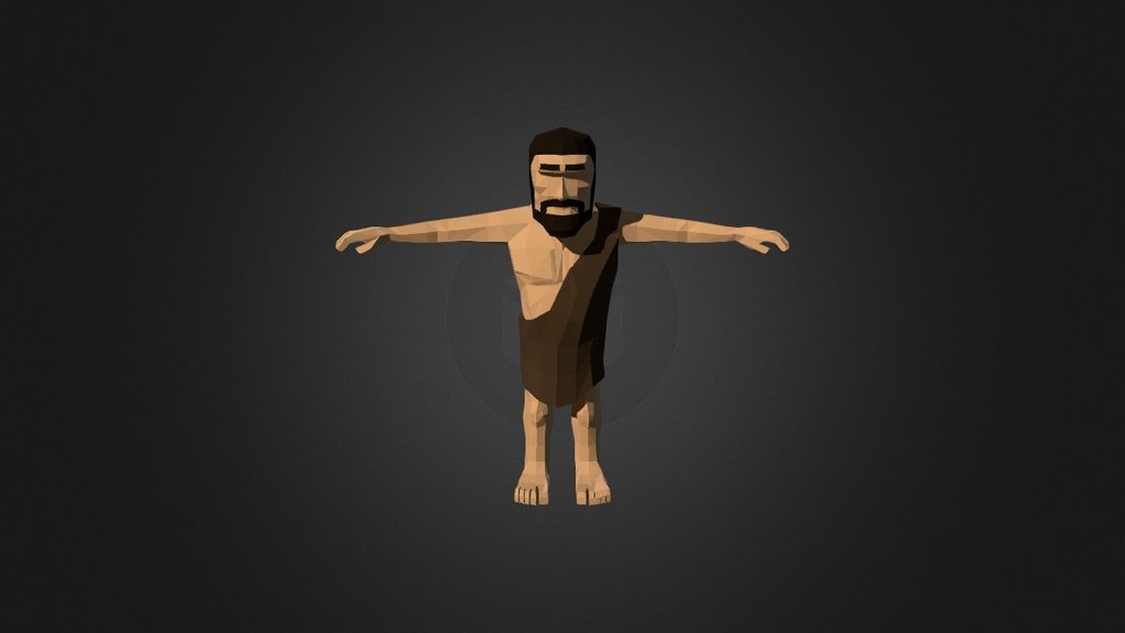Caveman - 3D model by MartinRH [5fd94dd] - Sketchfab