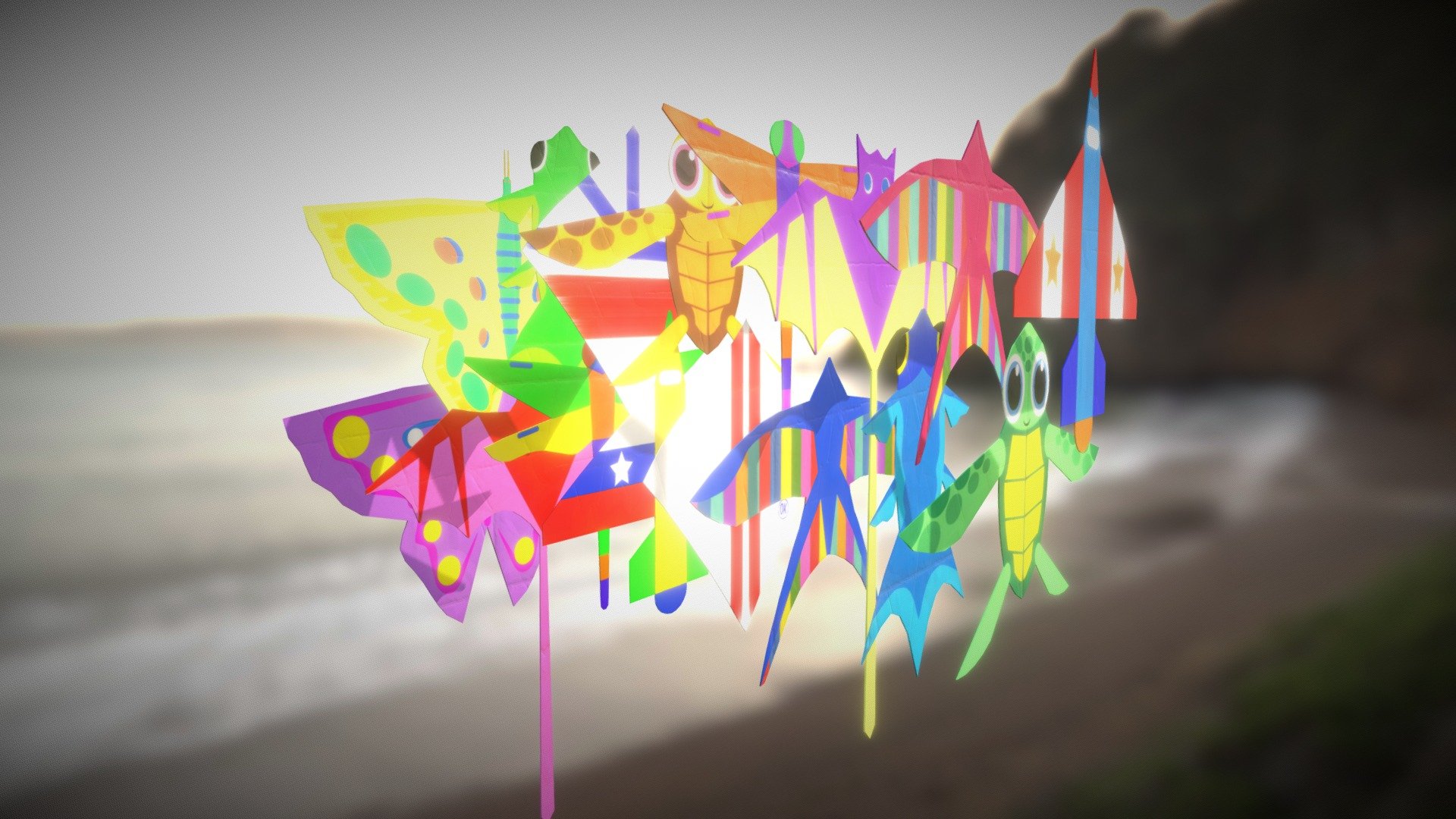 kite character - Buy Royalty Free 3D model by Verdant (@verdant.stu ...