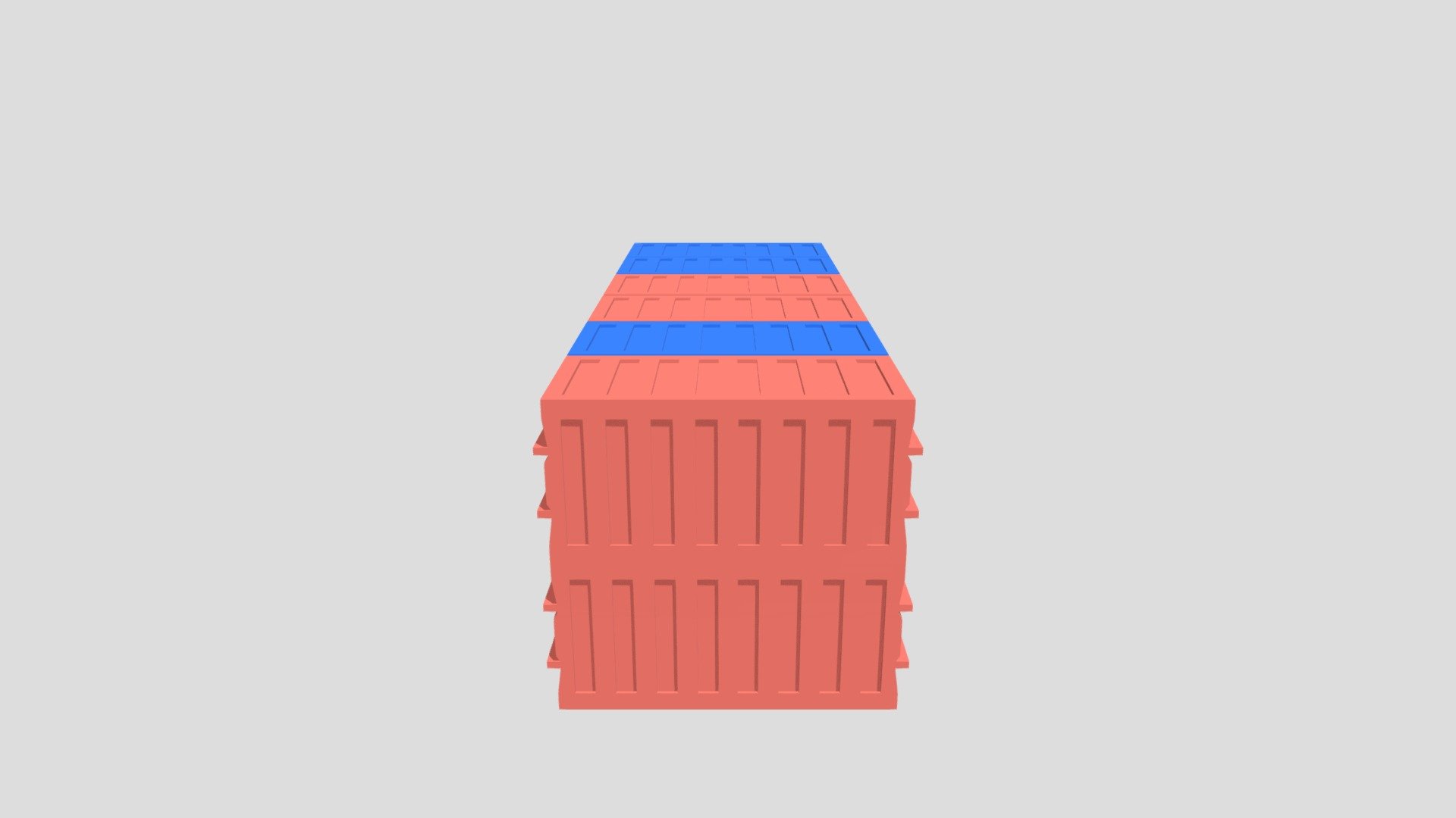 Shipping Containers - 3D model by MarcusGleeson [5fdb158] - Sketchfab