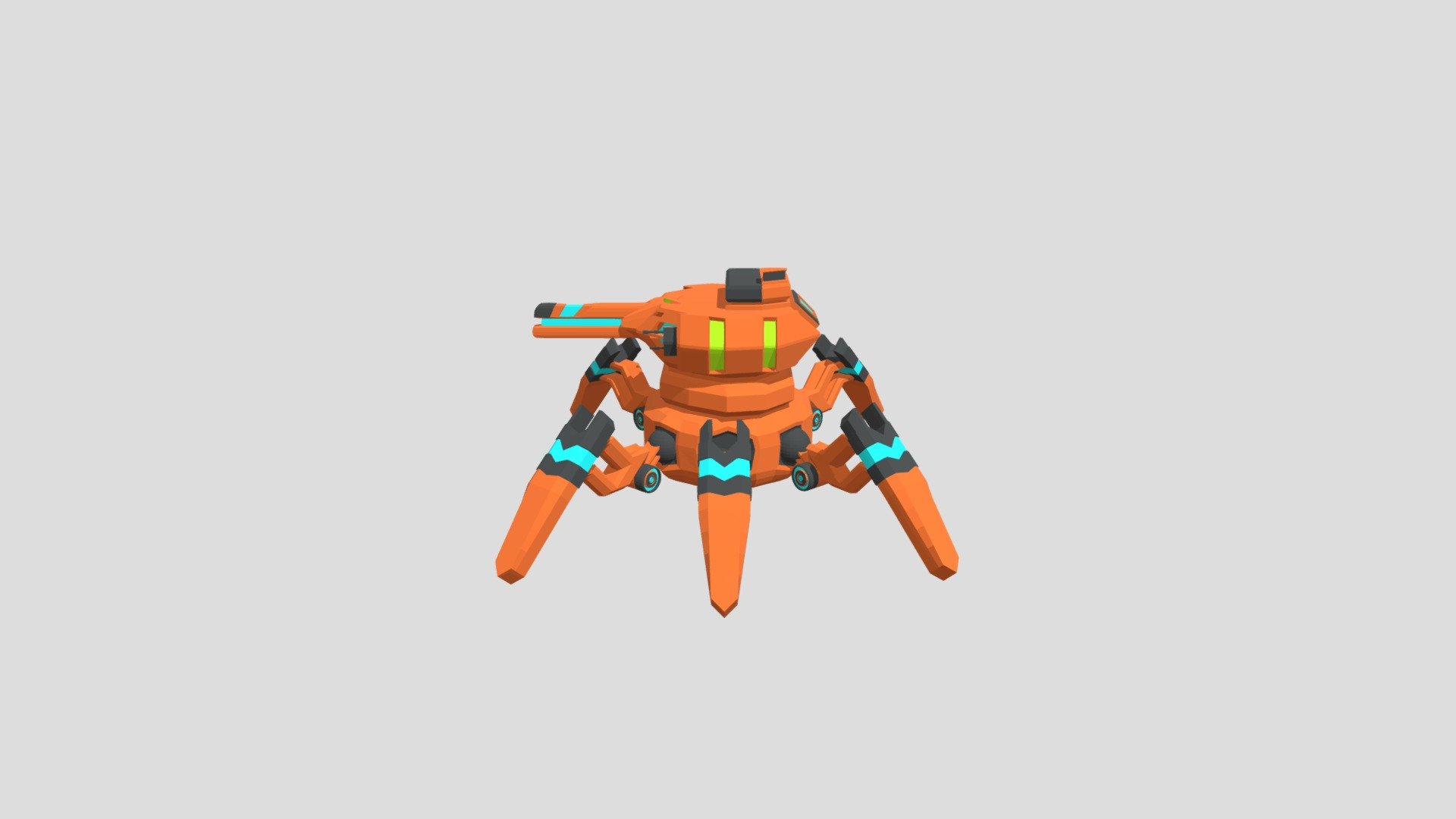 M-205 Attack-Krab - 3D model by ivanmb22 [5fdc3b4] - Sketchfab