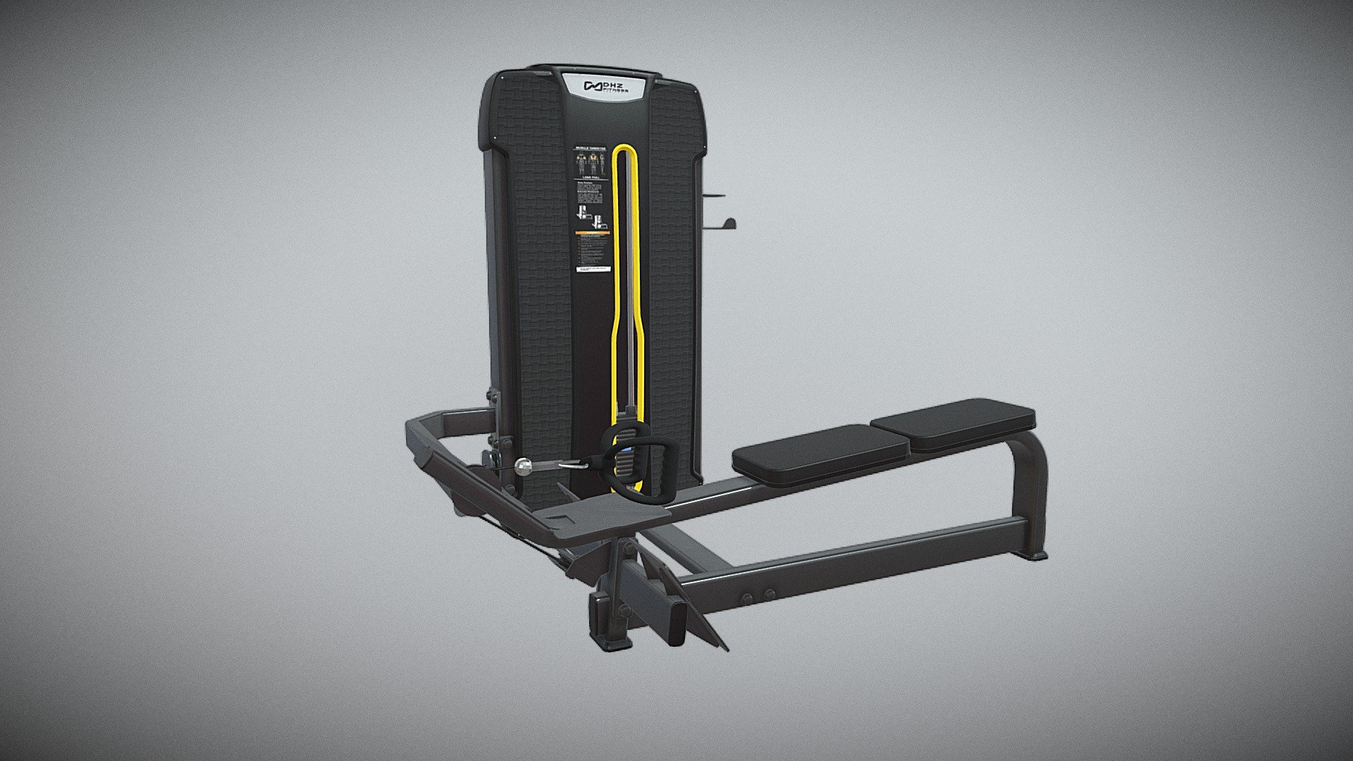 LONG PULL - 3D model by supersport-fitness [5fdc89f] - Sketchfab